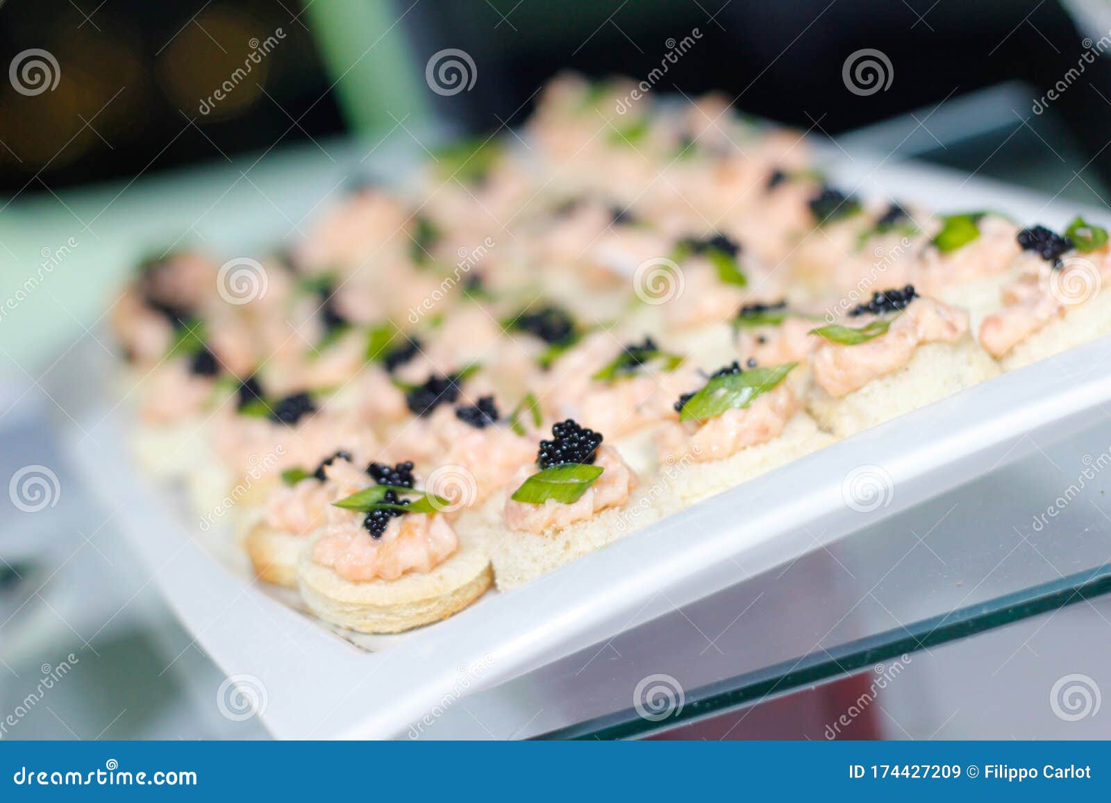 Snacks and Tasty Morsels in a Buffet Stock Image - Image of business ...