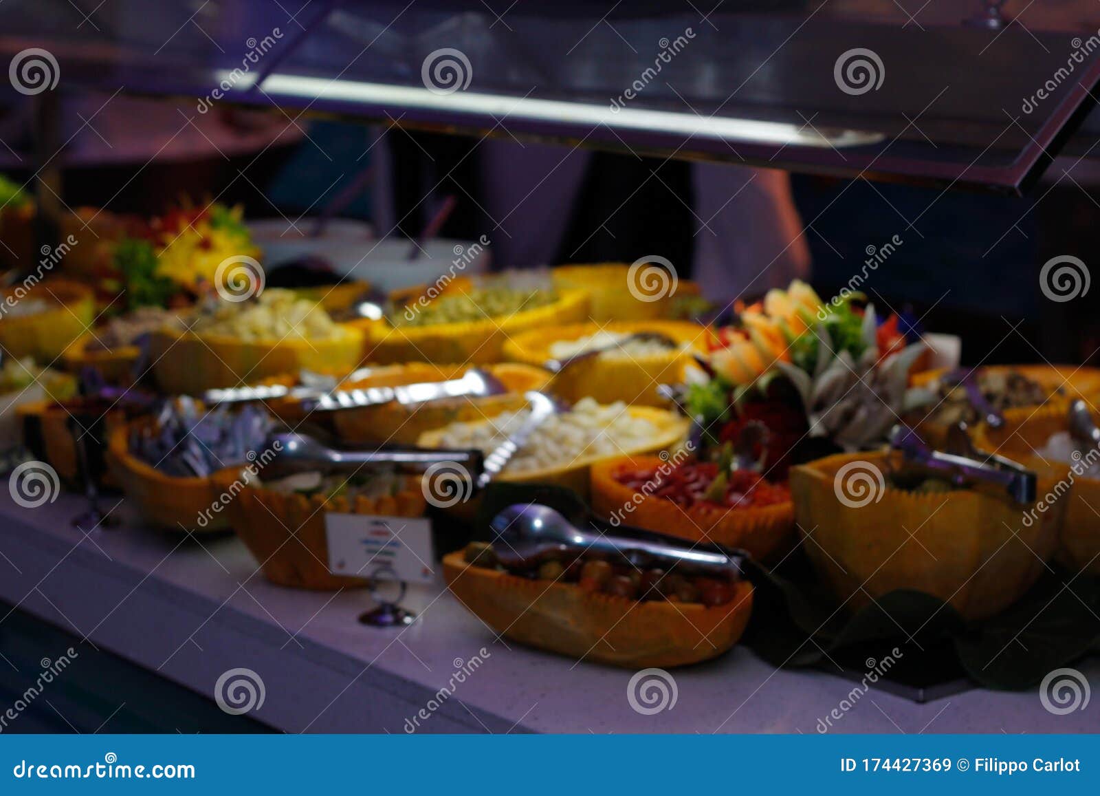 Snacks and Tasty Morsels in a Buffet Stock Image - Image of lunch ...