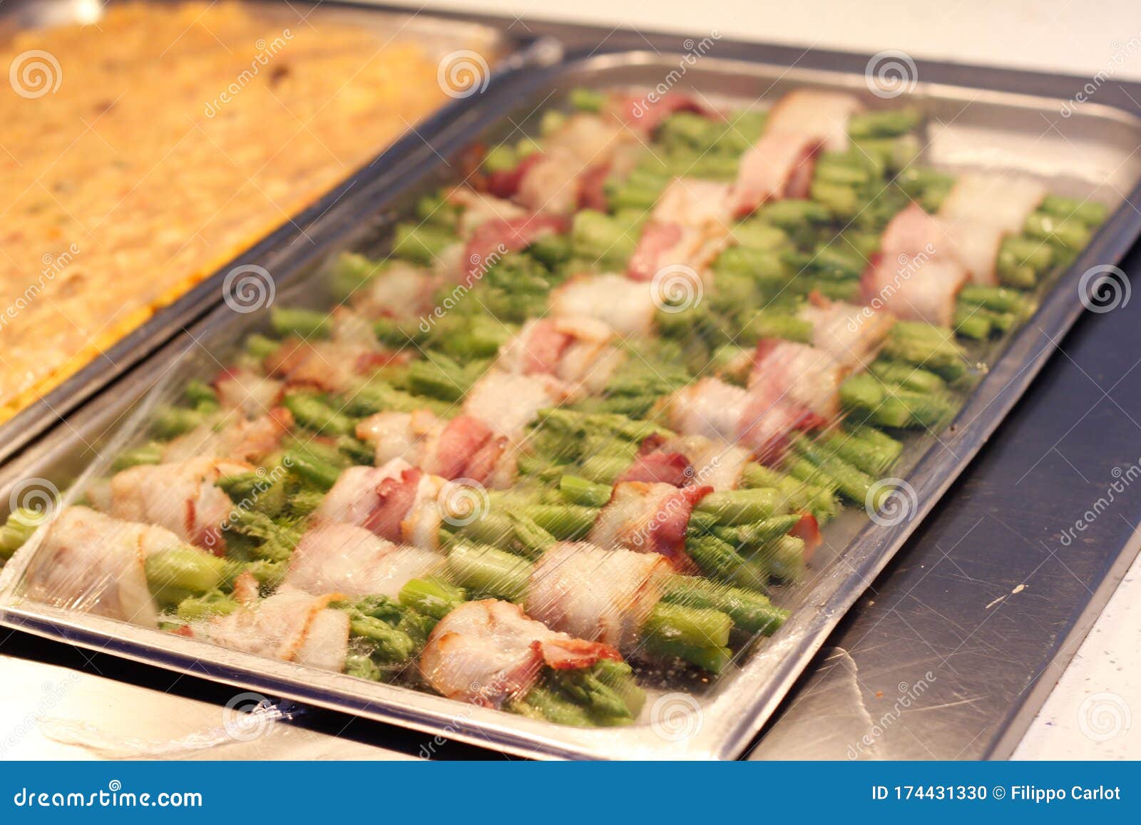Snacks and Tasty Morsels in a Buffet Stock Photo - Image of canape ...