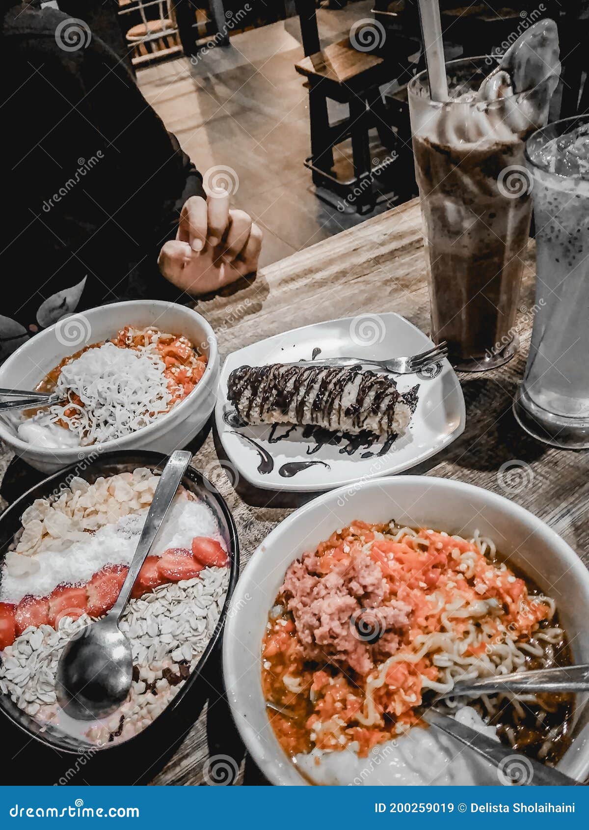 Snacks Time in the Afternoon Stock Image - Image of snacks, snack ...