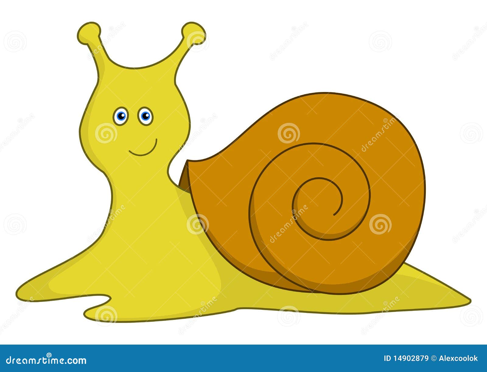 Snail stock vector. Illustration of lazy, nature, house - 14902879