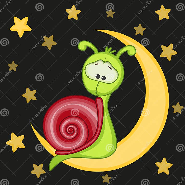 Snail stock vector. Illustration of insects, objects - 41893885