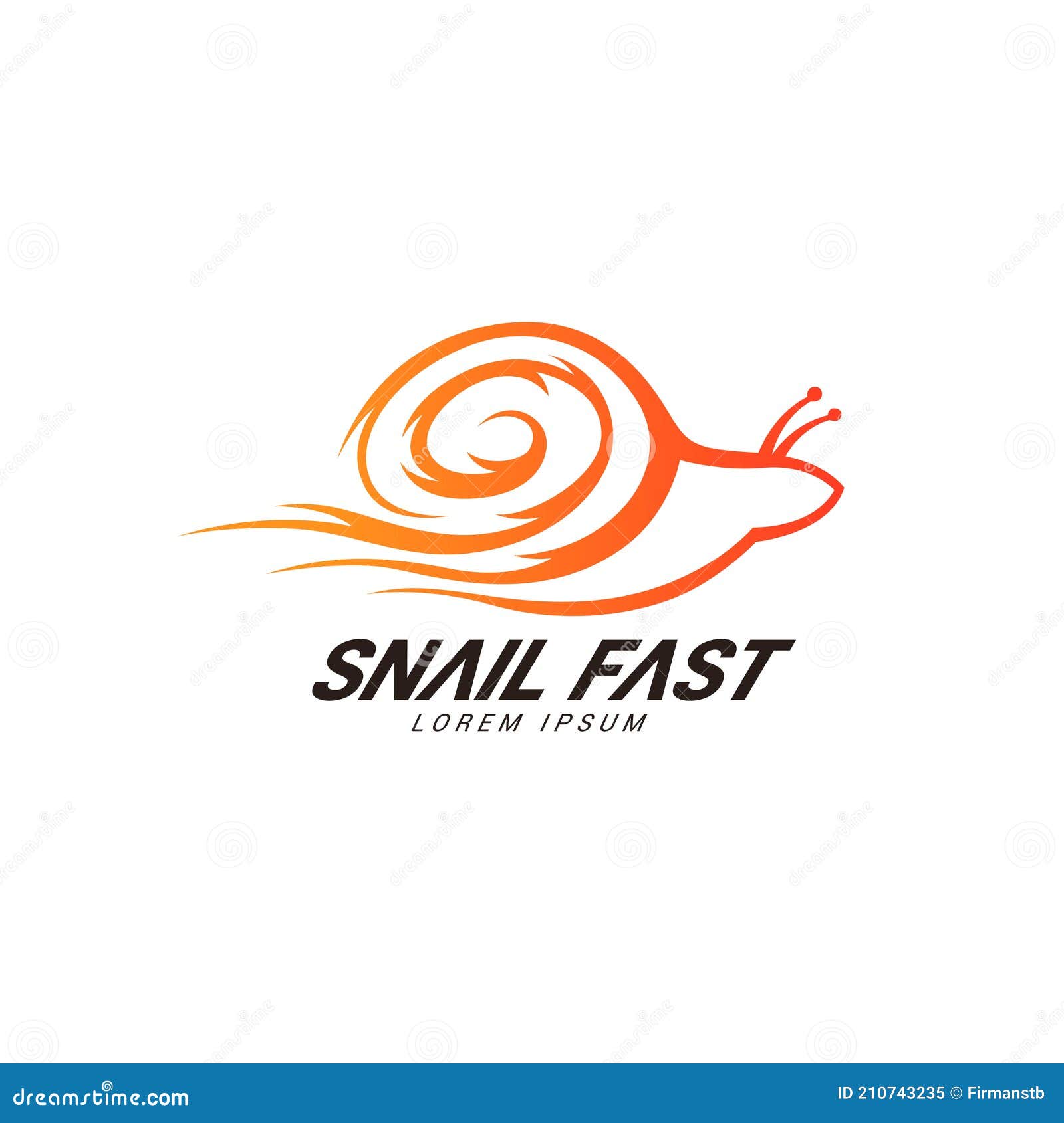 Snail Fast, Speed Icon Logo Design Vector Template Stock Vector ...