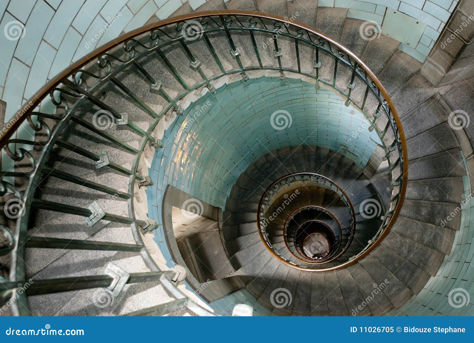 Snail lighthouse staircase stock image. Image of spiral - 11026705