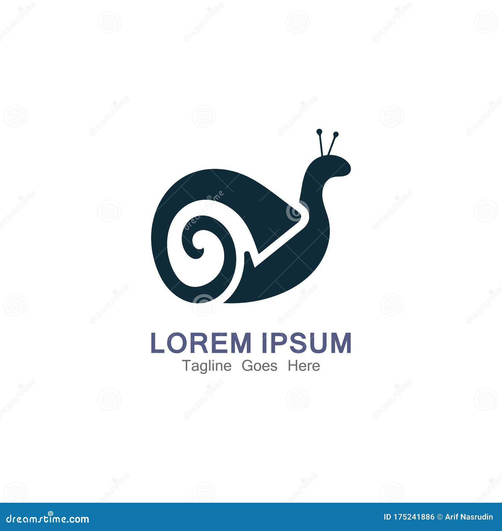 Snail Logo Creative Modern Design Inspiration Vector Stock Illustration ...