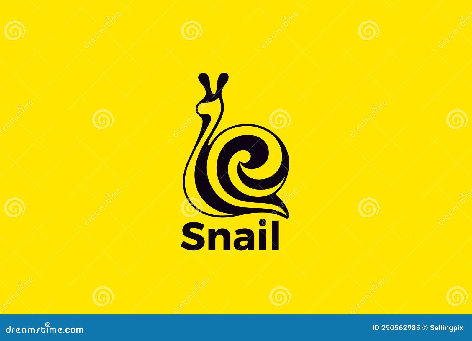 Snail Logo Design Vector Template Stock Vector - Illustration of vector ...