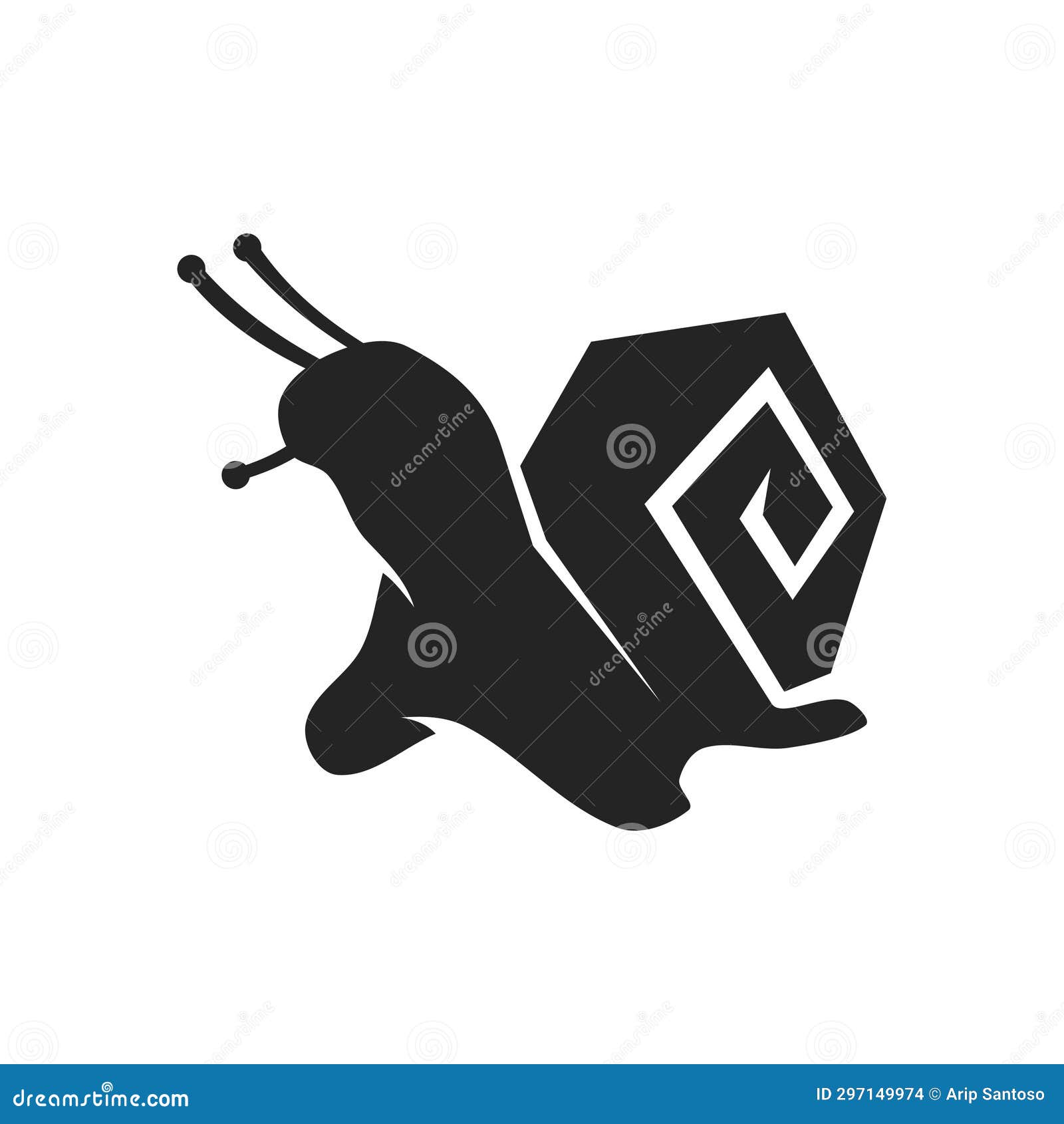 Snail Logo Template Isolated. Brand Identity. Icon Abstract Vector ...