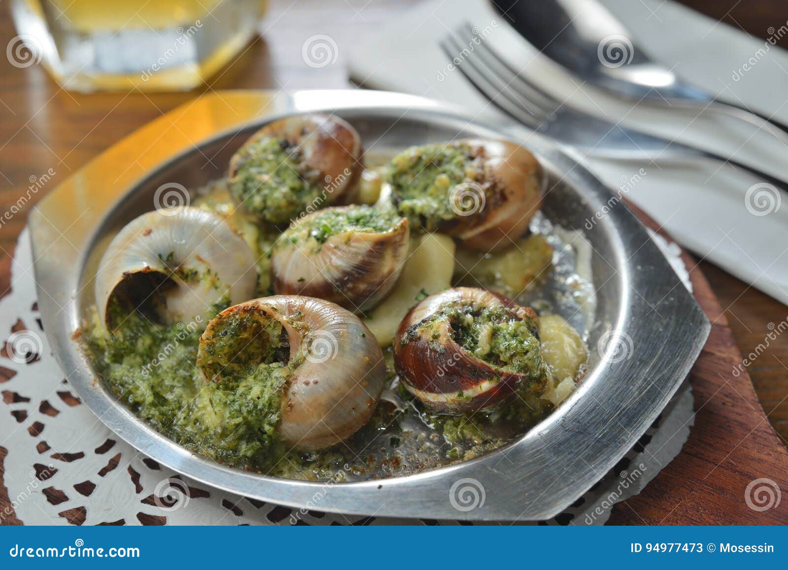 River Snail platter stock image. Image of main, shrimp - 94977473