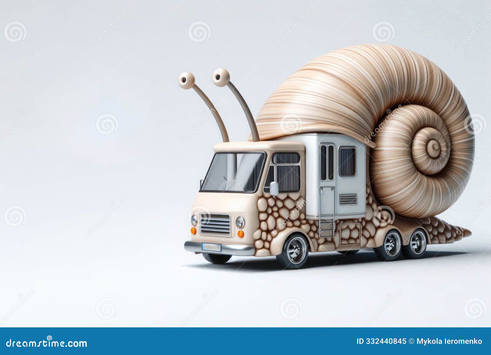 Snail Camper, RV - Camper Van - Caravan - Motor Home Logo Vector ...