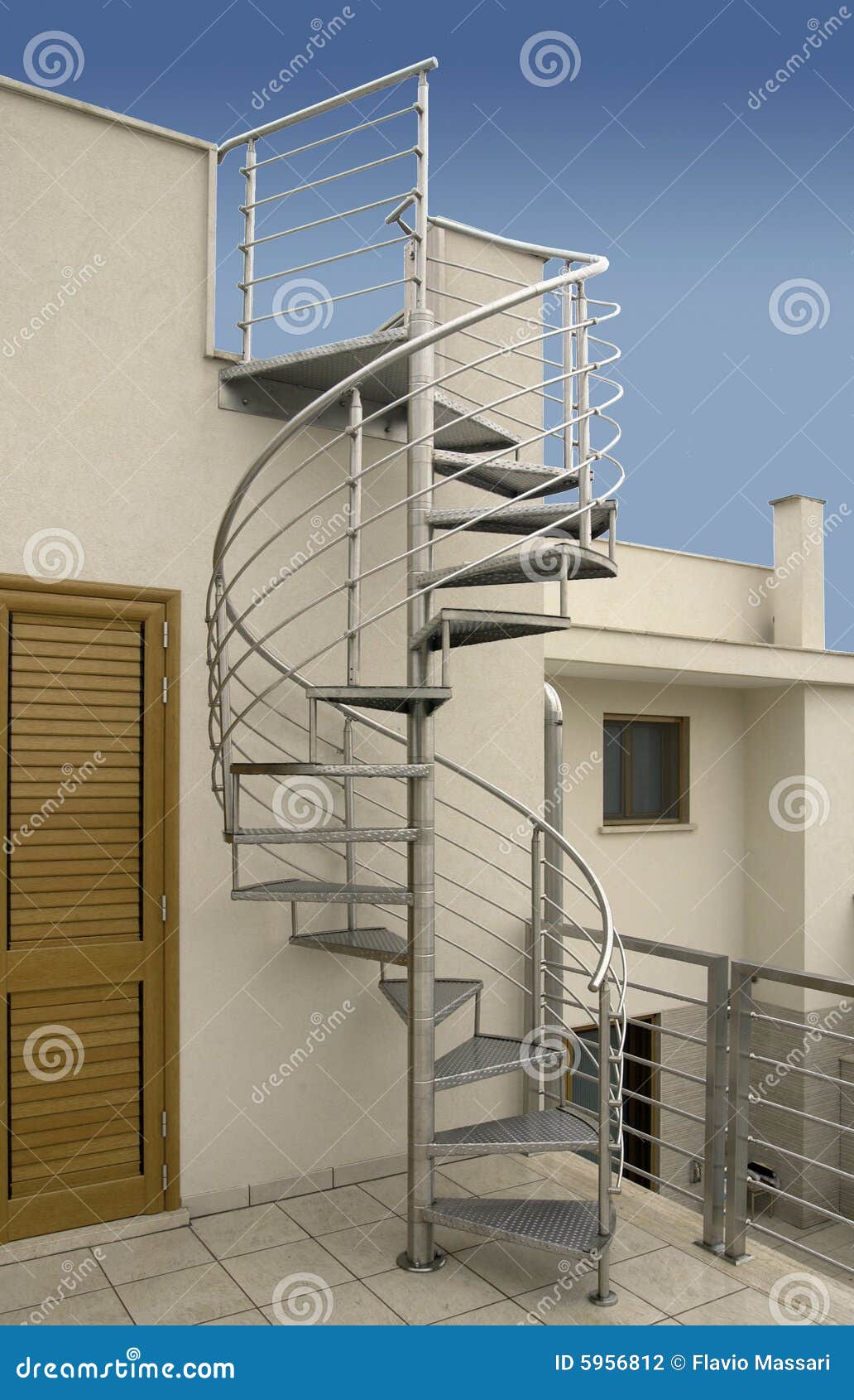 Snail stair stock photo. Image of home, building, stairs - 5956812