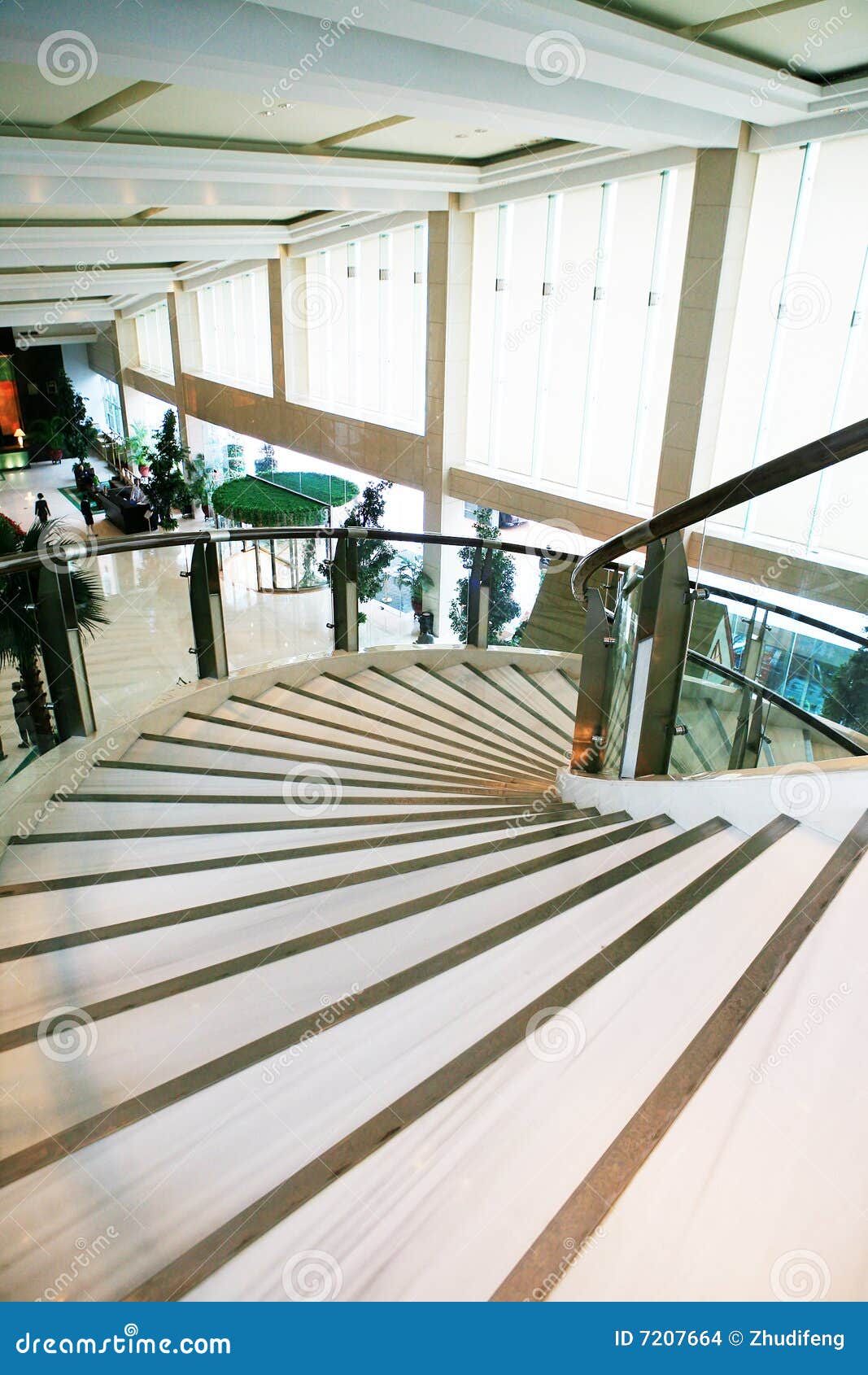 Snail stair stock photo. Image of interior, external, face - 7207664