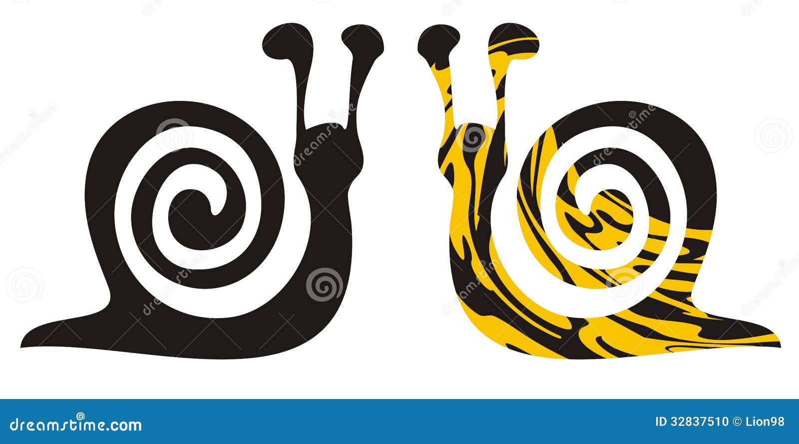 Snail symbol stock vector. Illustration of ground, element - 32837510