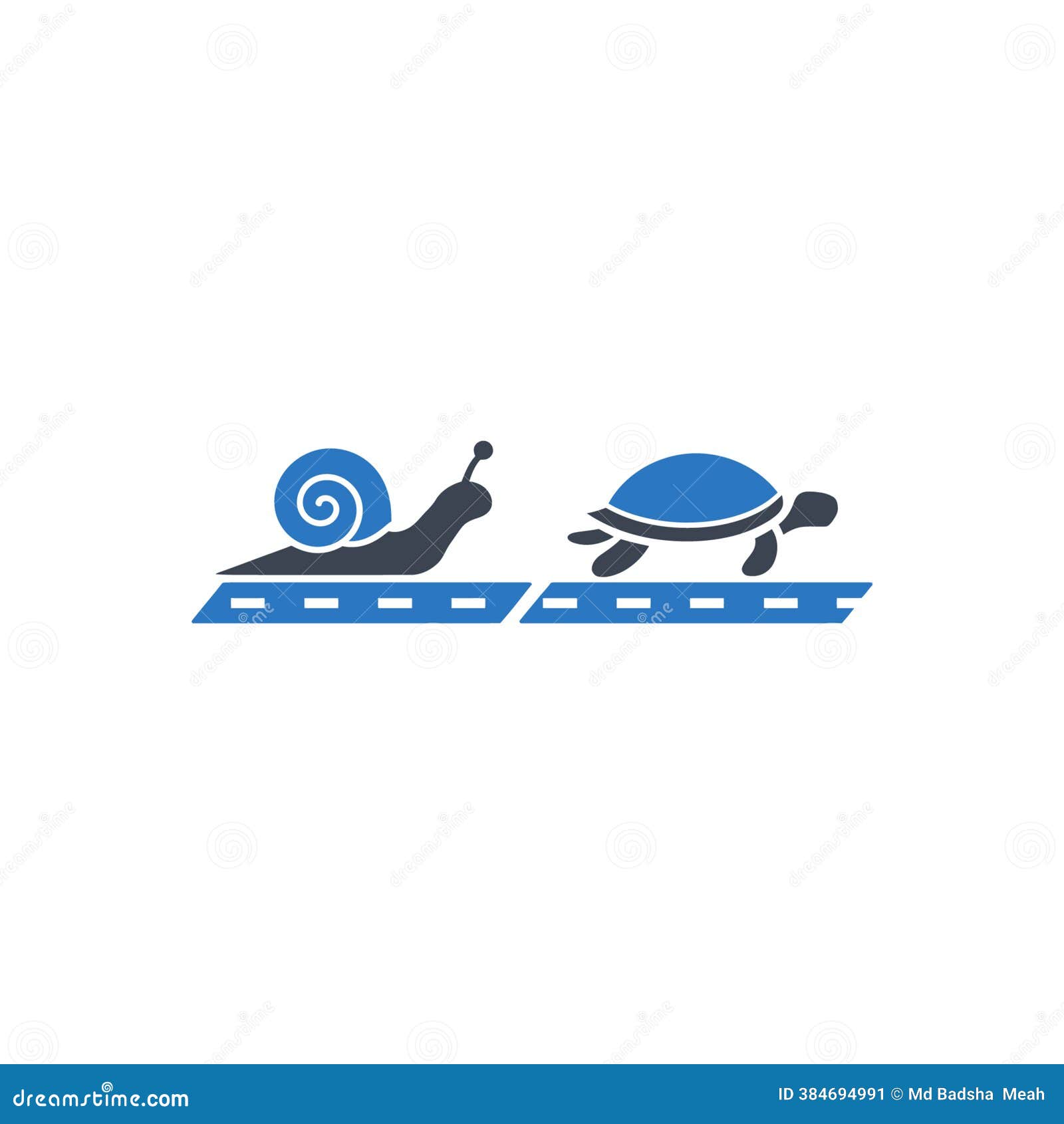Snail And Turtle Stock Image | CartoonDealer.com #8282131