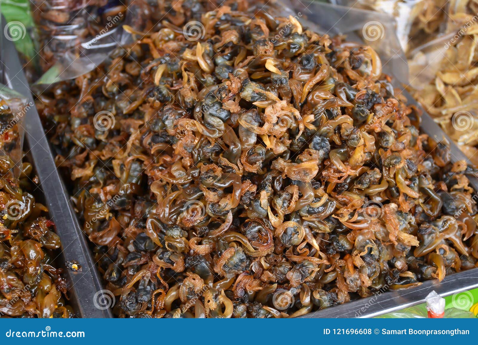 Snails Spicy FlavorsÂ Seafood Processing. Stock Photo - Image of ...