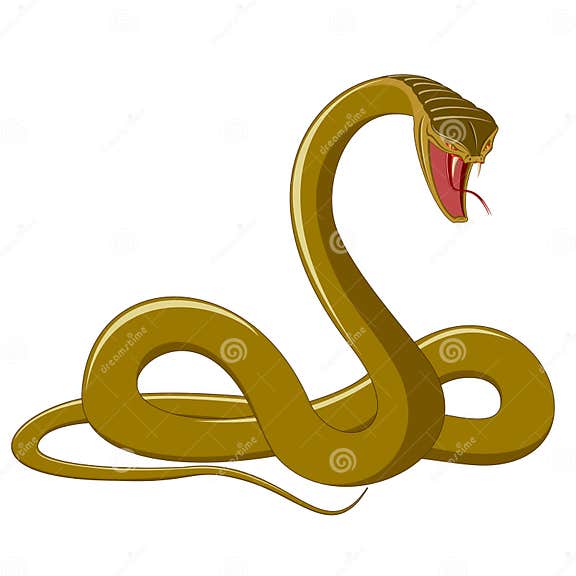 Snake stock vector. Illustration of horror, deadly, sketch - 6763657