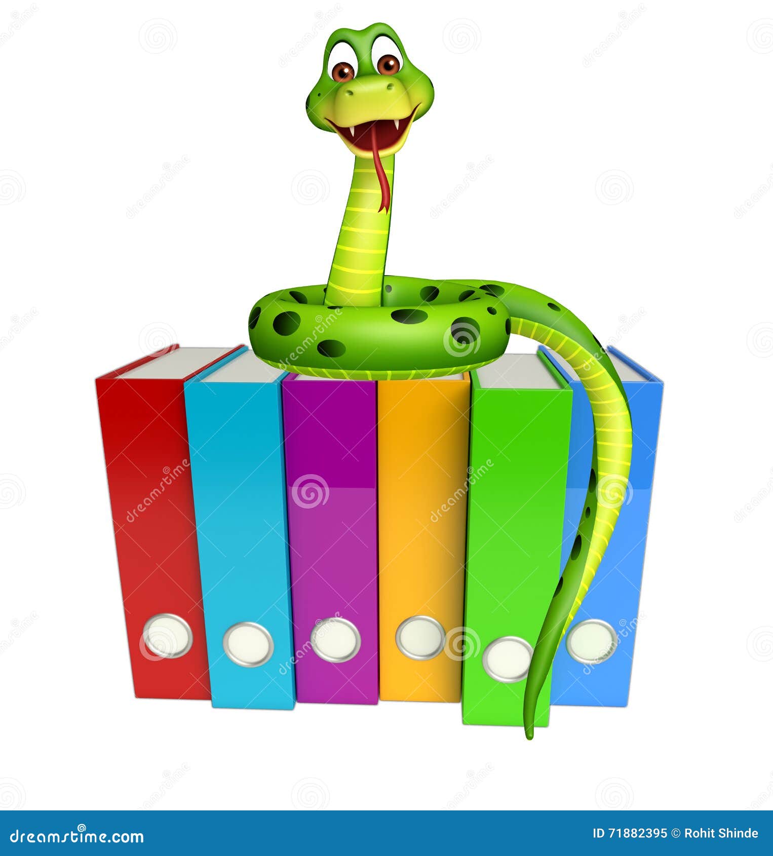 Snake Cartoon Character with Files Stock Illustration - Illustration of ... Snake Cartoon Character with Files Stock Illustration - Illustration of ...