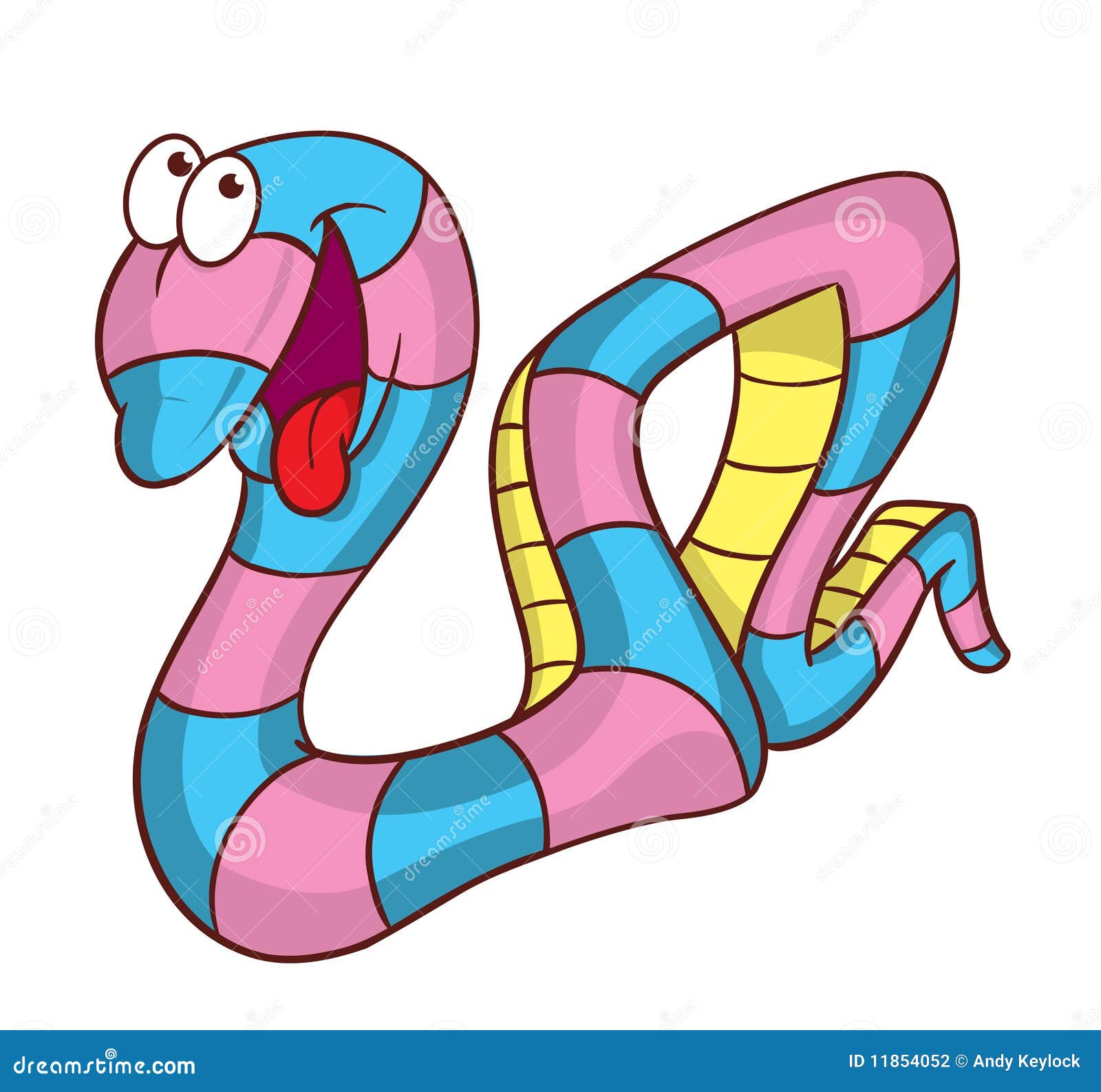 Snake Cartoon Illustration Stock Photography - Image: 11854052