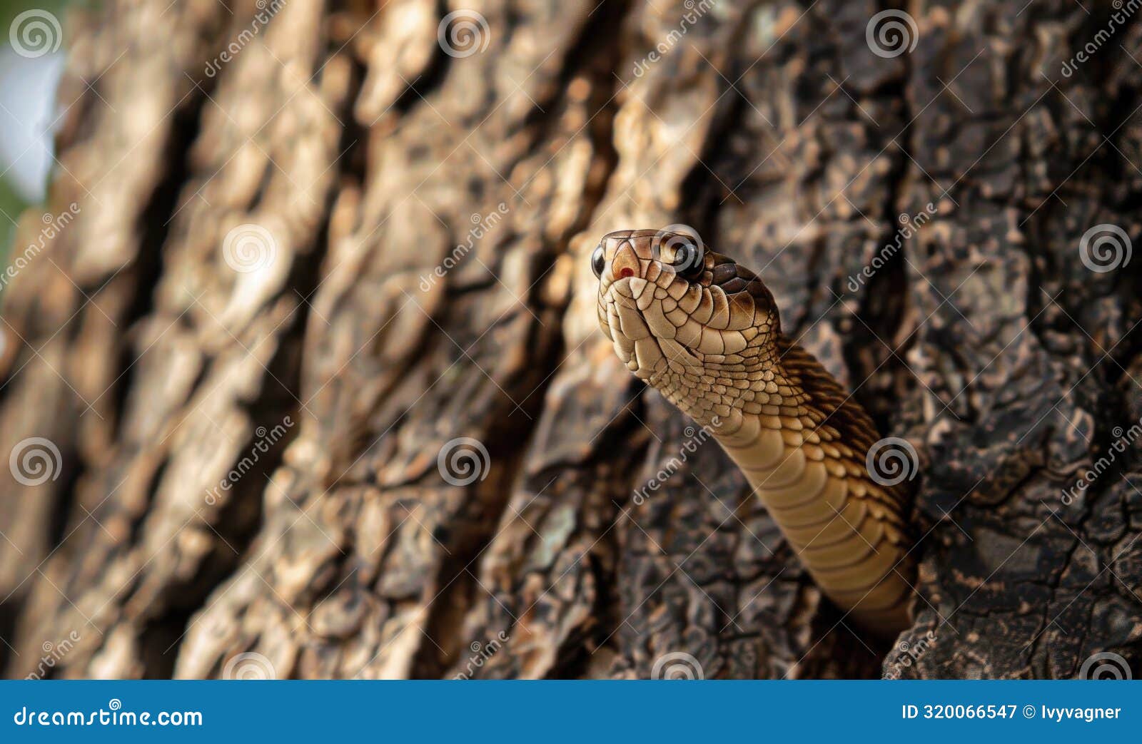 Snake climbing a tree stock image. Image of tail, dangerous - 320066547