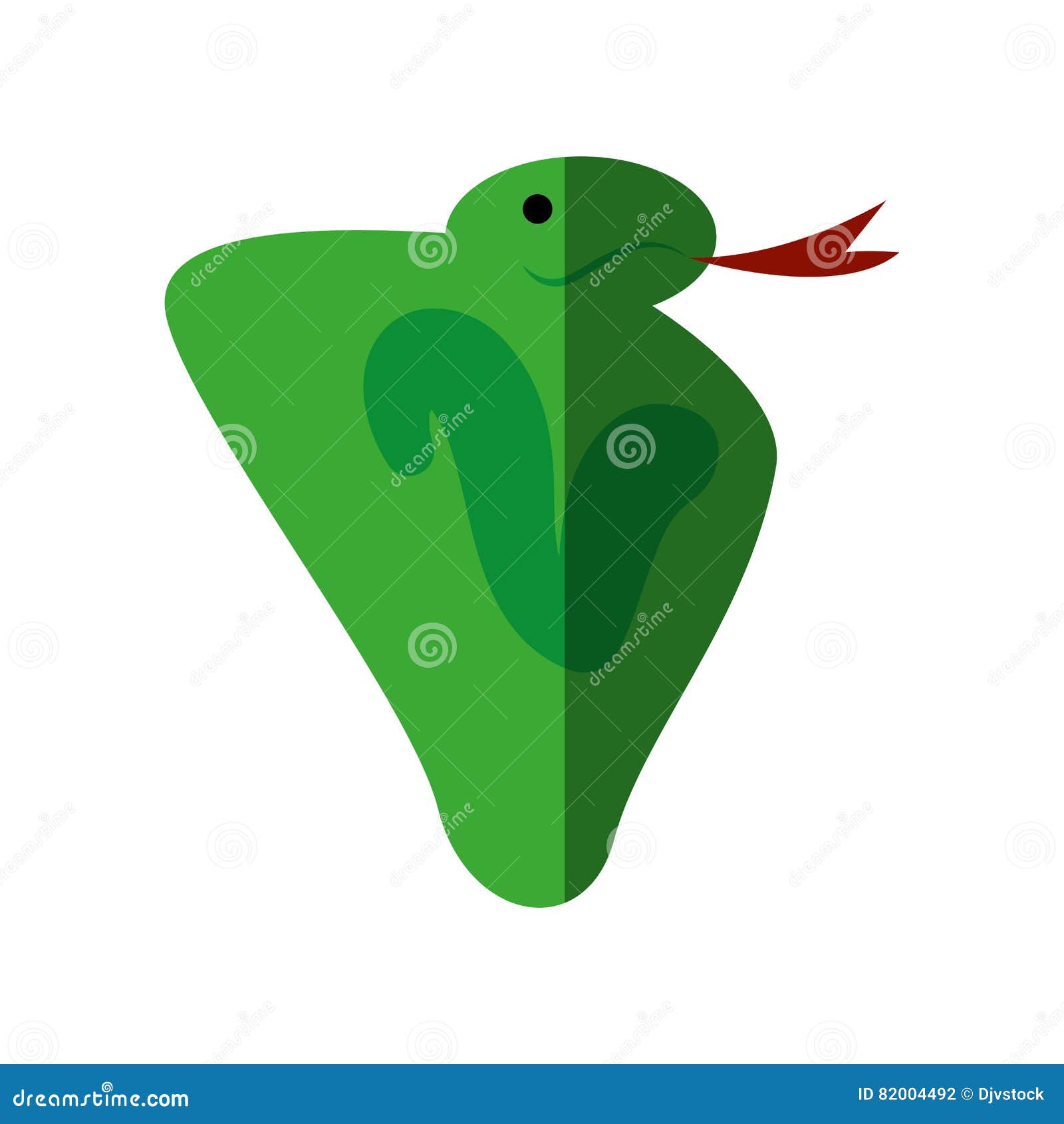 Snake Cobra Animal India Design Stock Vector - Illustration of isolated ...