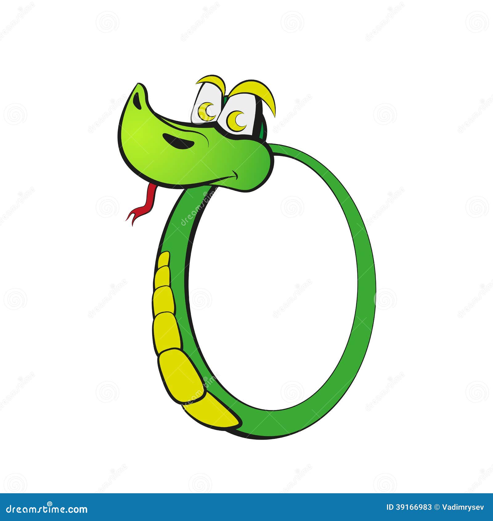 Snake Form Number Zero Stock Illustrations – 4 Snake Form Number Zero ...