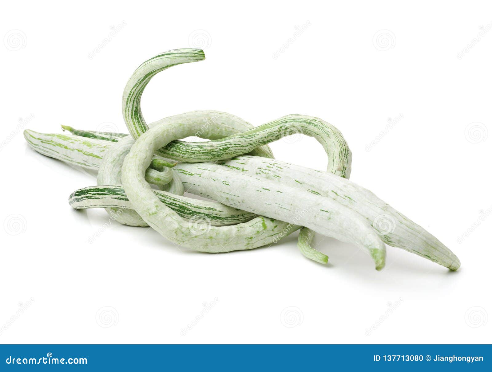 Fresh Snake Gourd Stock Photo | CartoonDealer.com #137713080