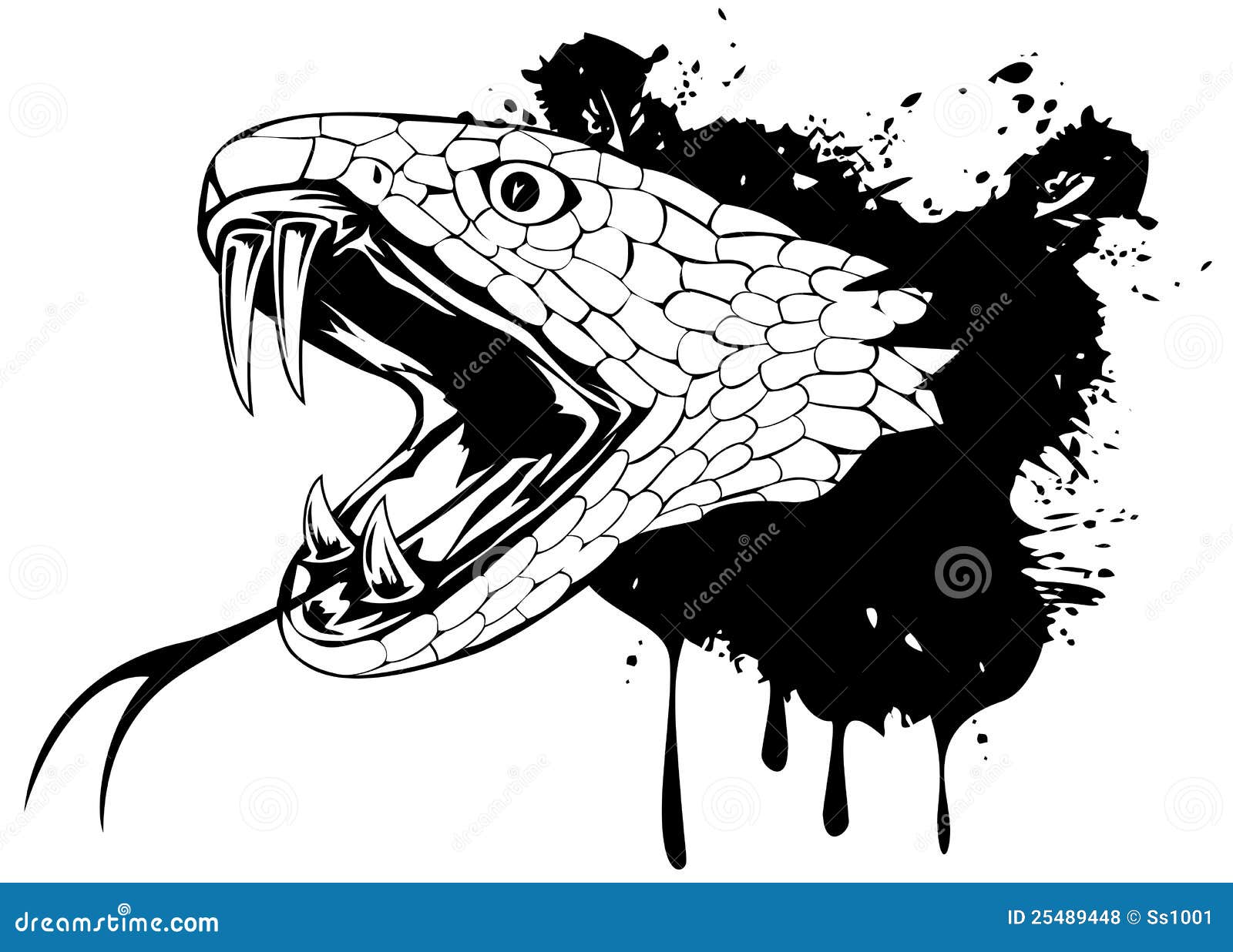 Snake`s Head Fritillary Flower And Leaf Hand Drawn Botanical ...