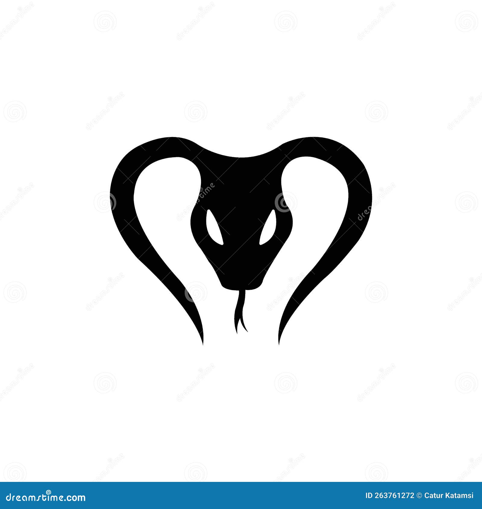 Snake Head Icon Logo Vector Design Template Stock Vector - Illustration ...