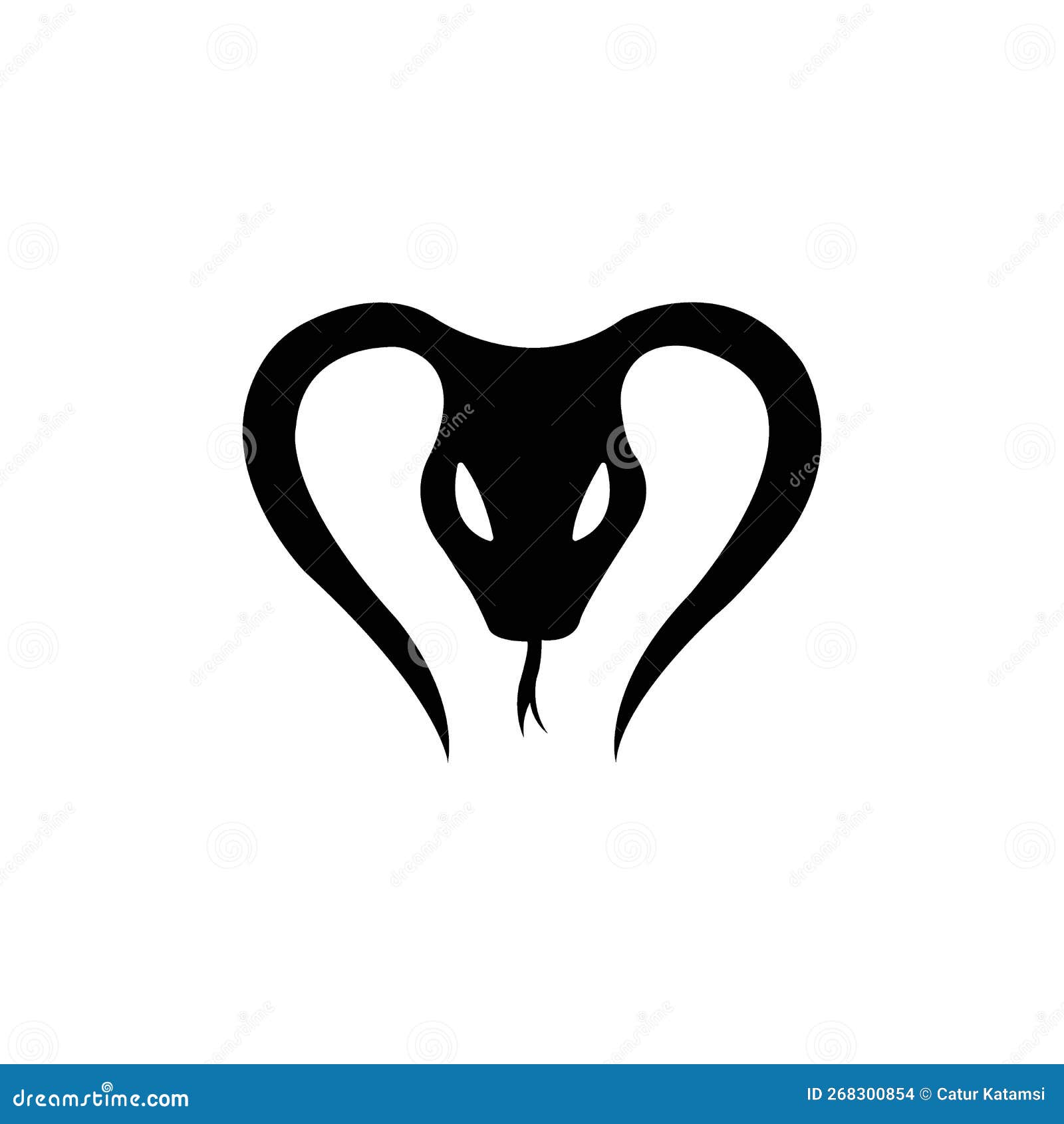 Snake Head Icon Logo Vector Design Template Stock Illustration ...