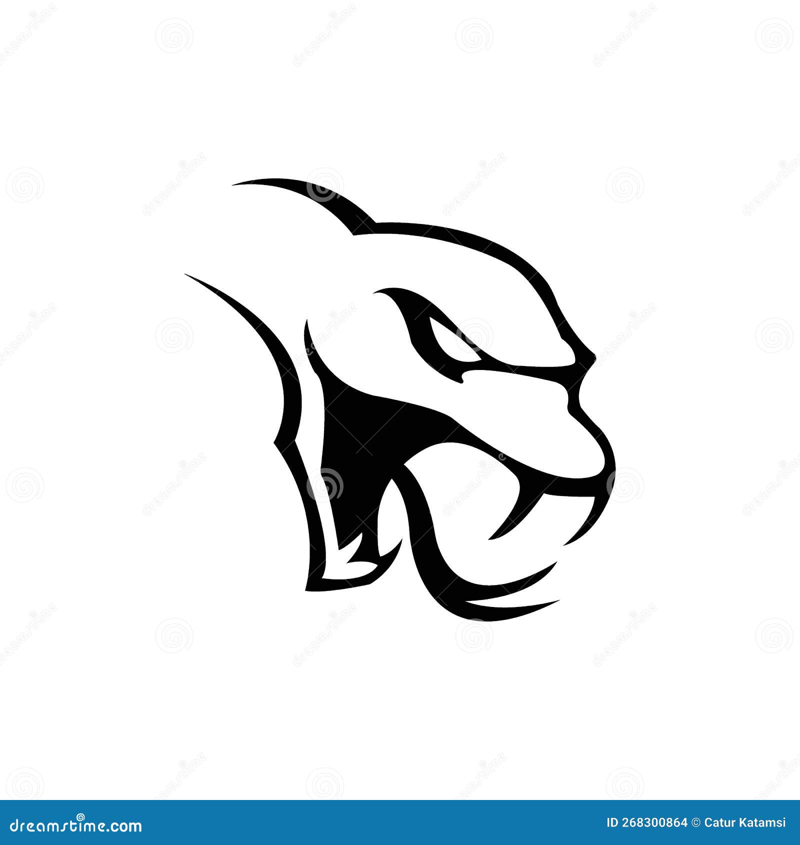 Snake Head Icon Logo Vector Design Template Stock Illustration ...