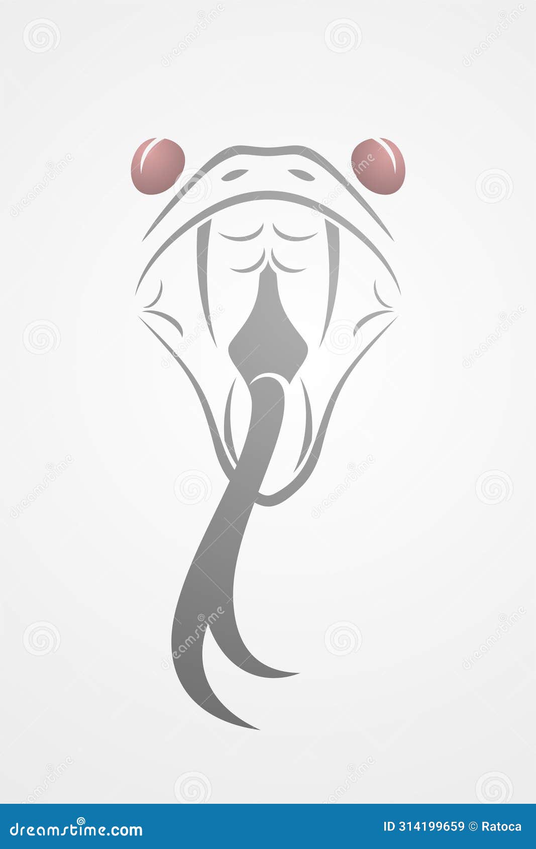 Snake head illustration stock illustration. Illustration of snake ...