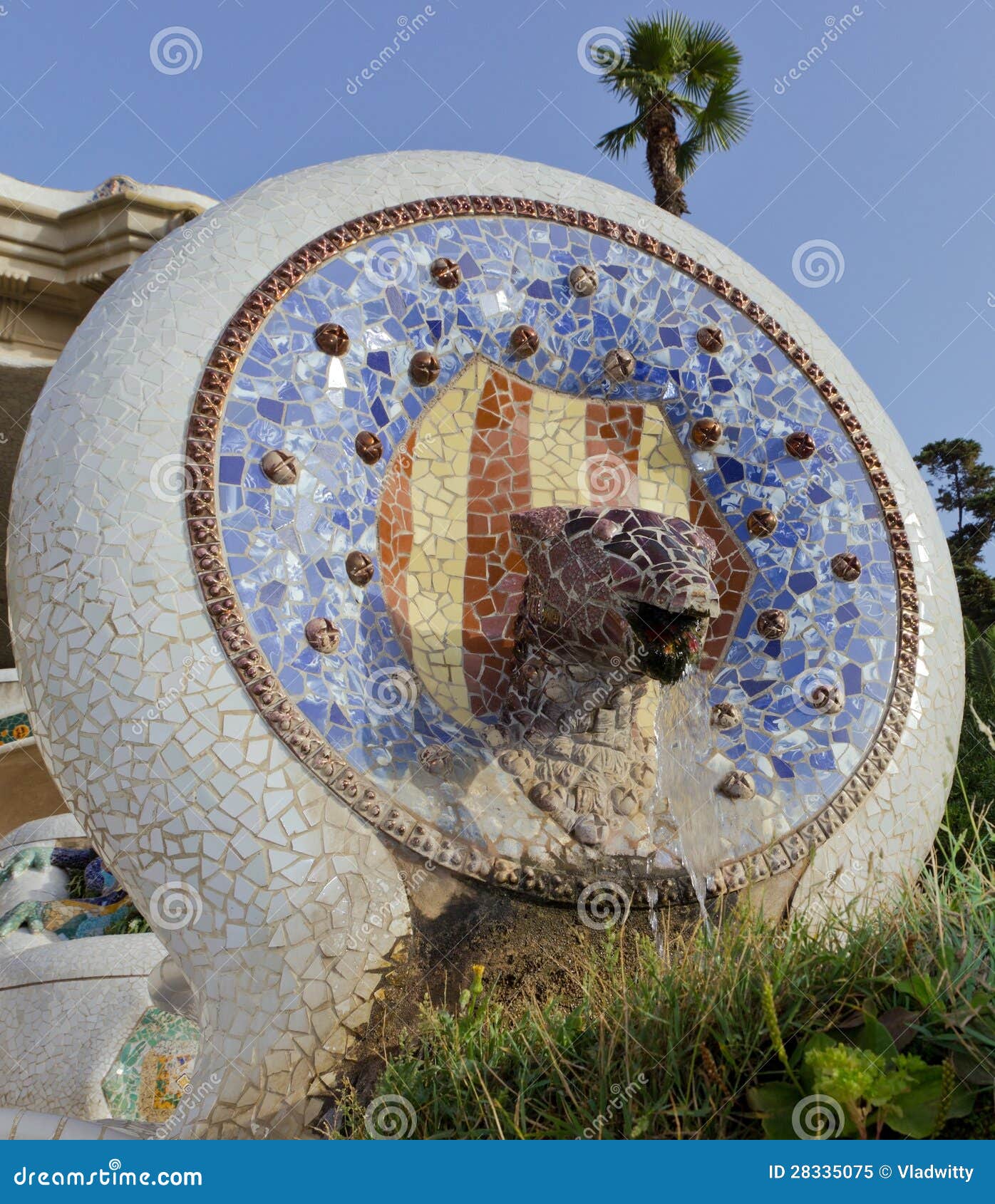 Snake head mosaic stock image. Image of decorative, head - 28335075