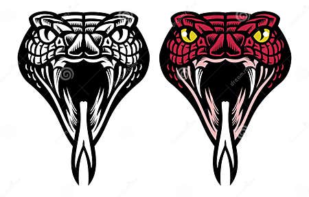 Snake head stock vector. Illustration of head, venomous - 70778200
