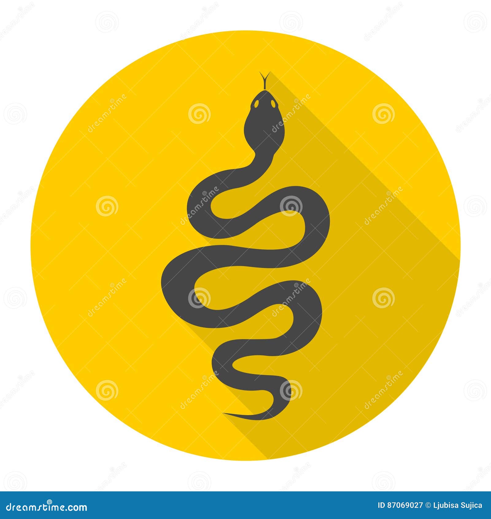 Snake Icon Vector. Cobra Illustration Sign. Anaconda Symbol Or Logo ...
