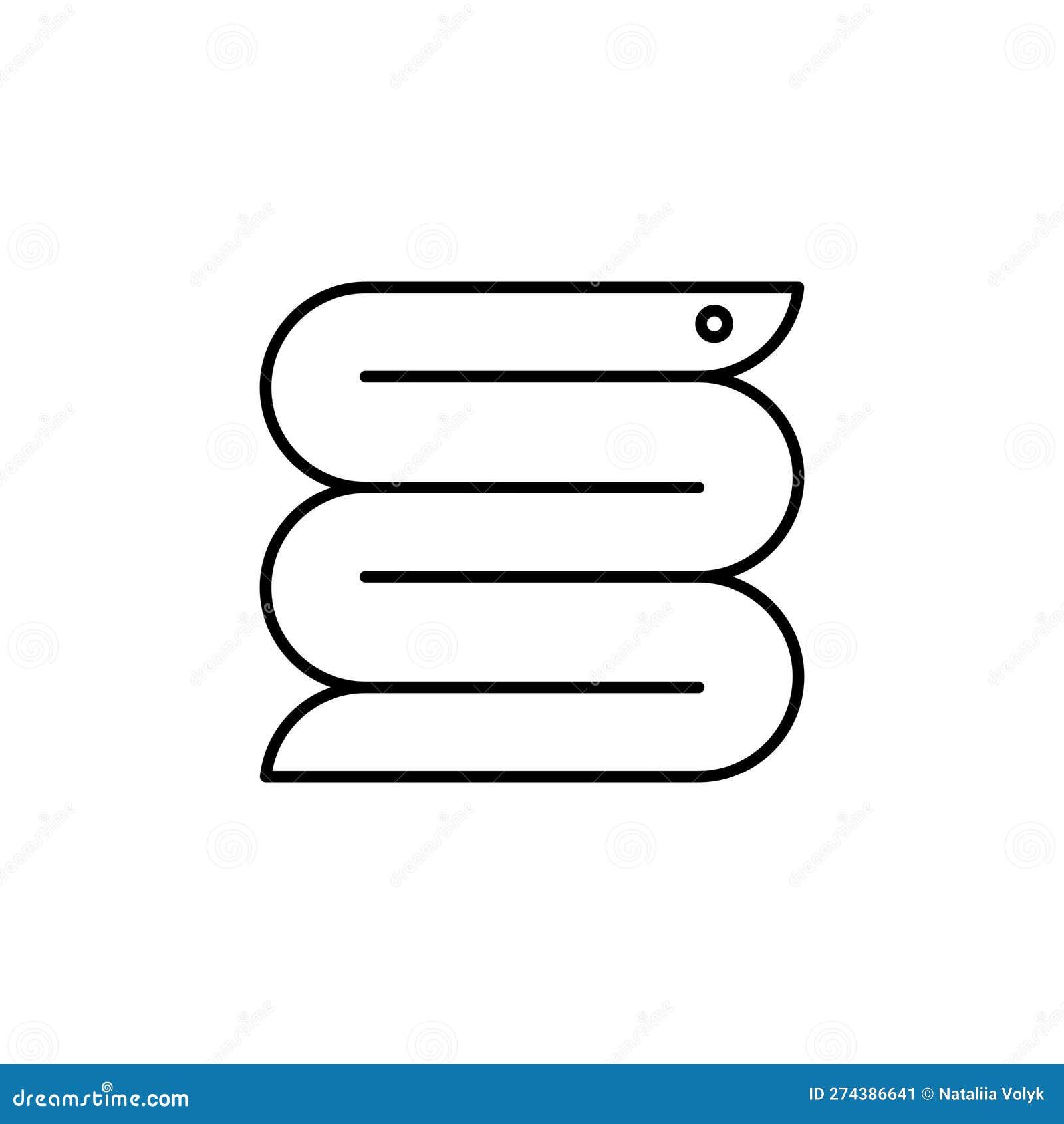 Snake Logo stock vector. Illustration of venomous, shape - 274386641