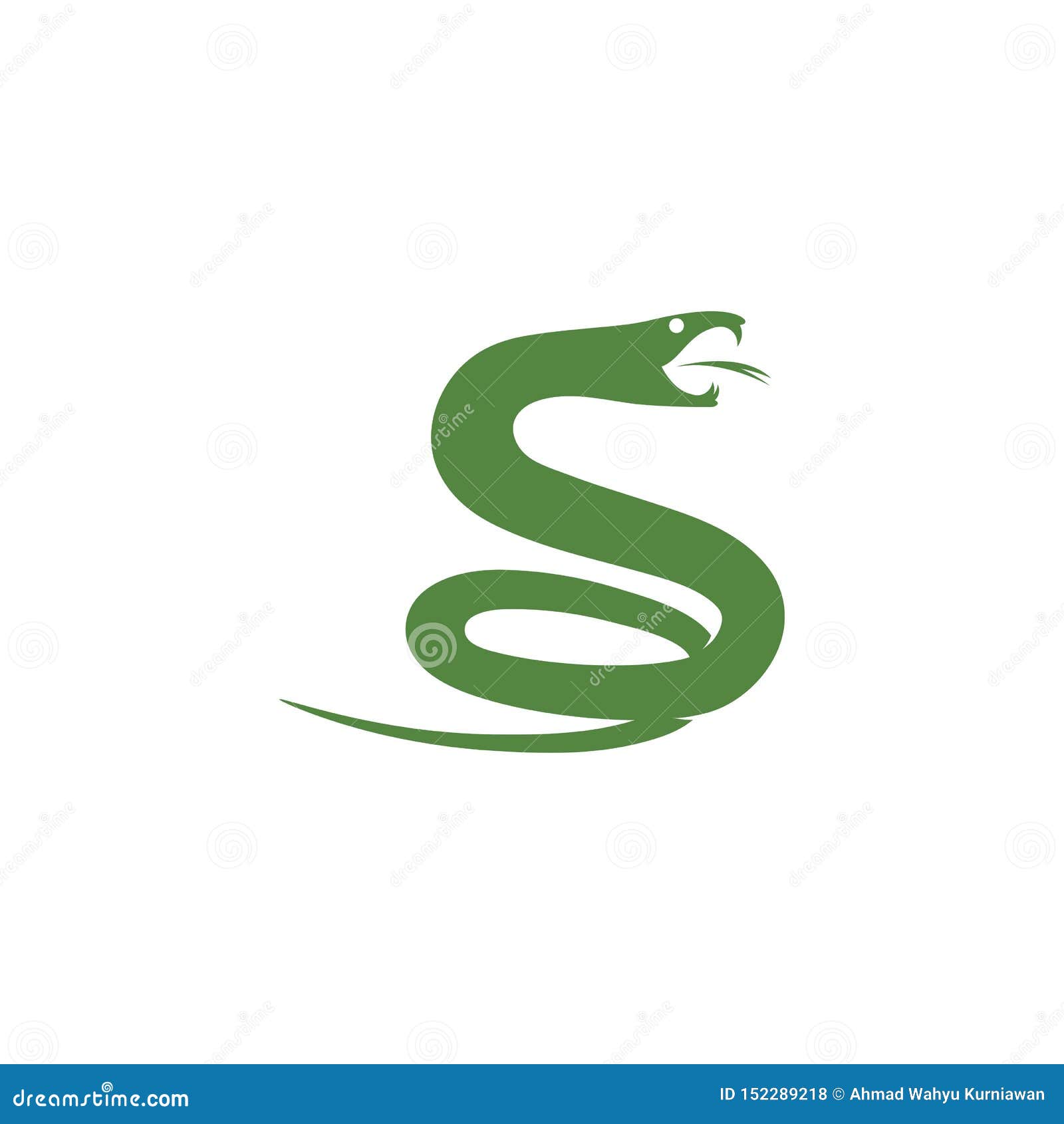 Snake logo vector stock vector. Illustration of isolated - 152289218