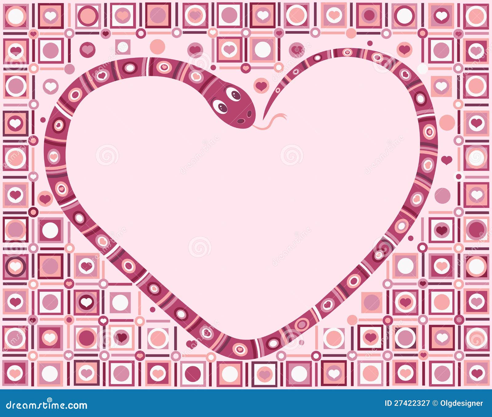 Snake Love Couple Hug Sketch Vector Illustration | CartoonDealer.com ...