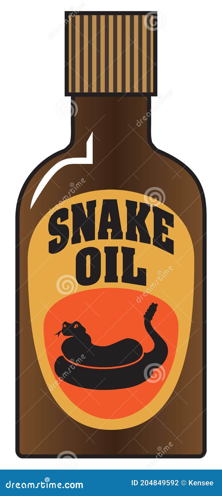 Snake Oil Label