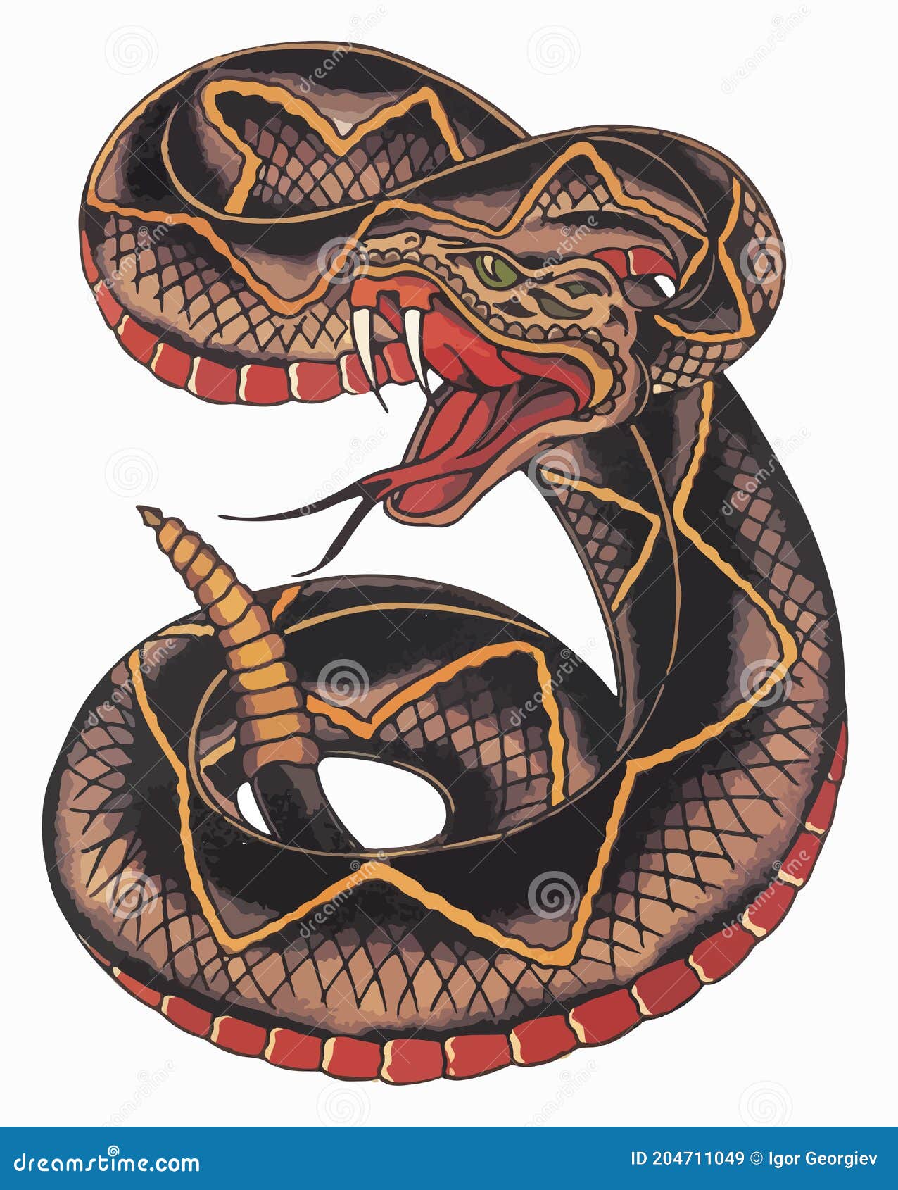Sailor Jerry Snake Flash
