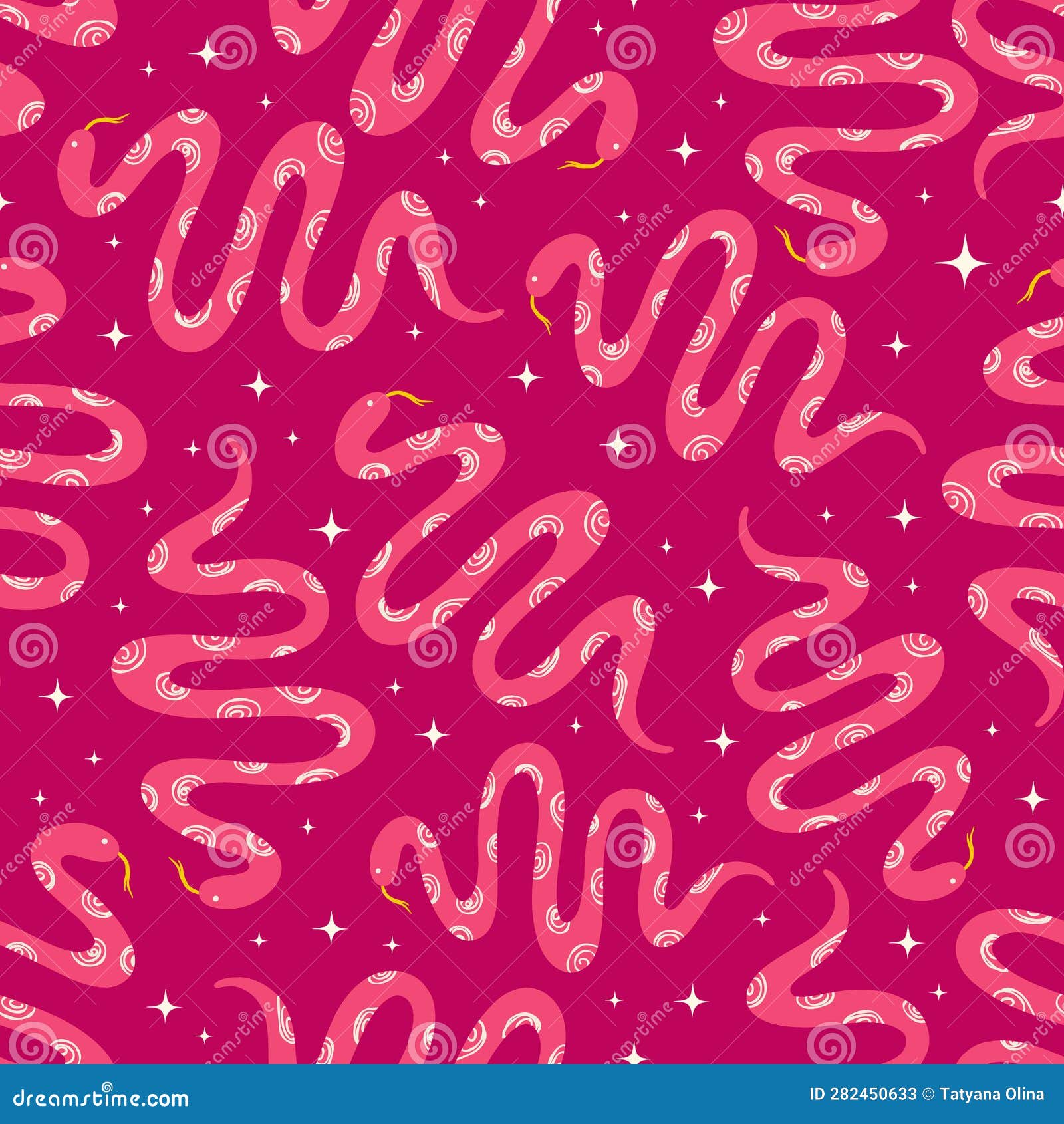 Magical Snakes Tarot Cards. Occult Hand Drawn Tarot Cards, Esoteric ...