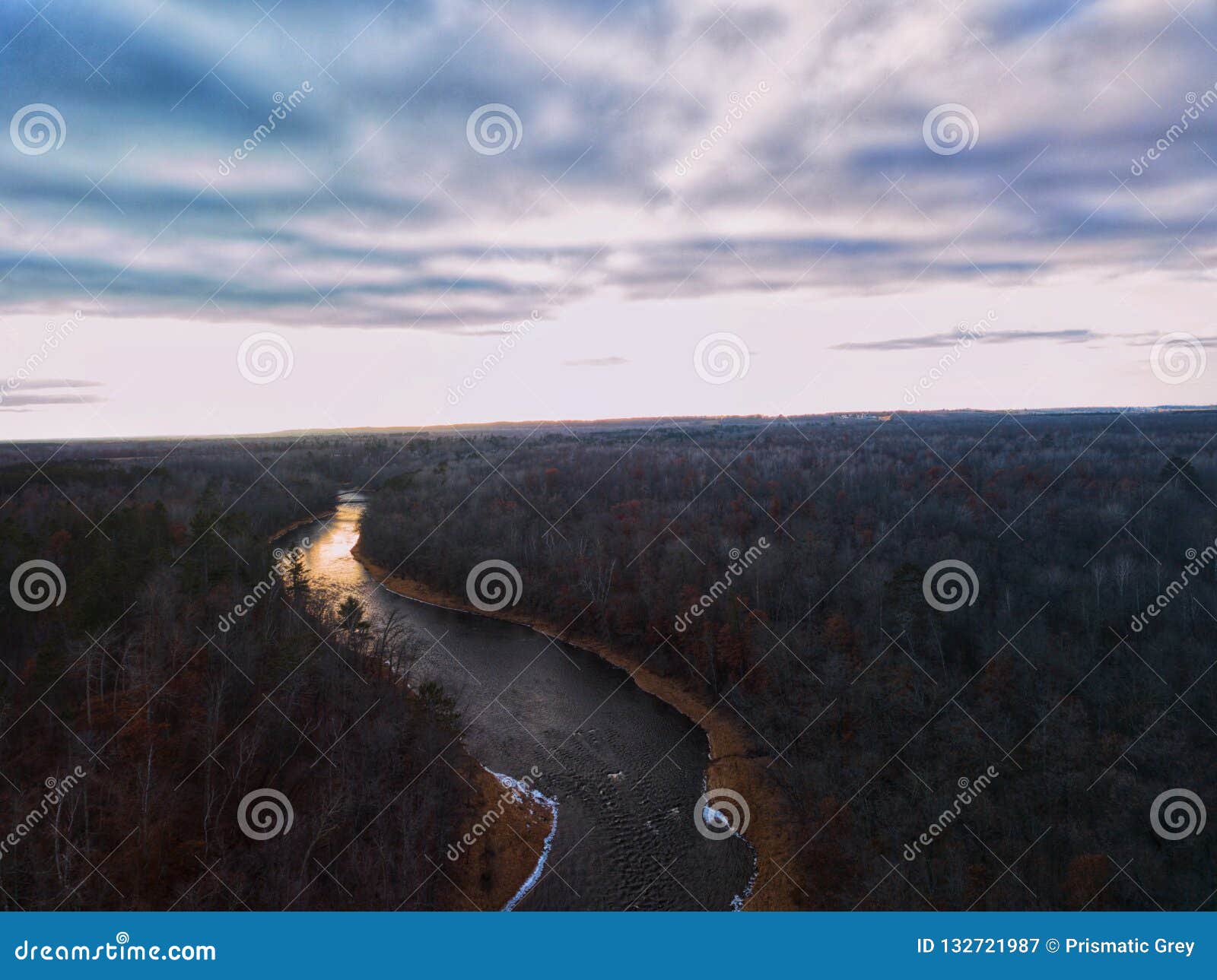 Snake River Aerial Shot stock image. Image of river - 132721987