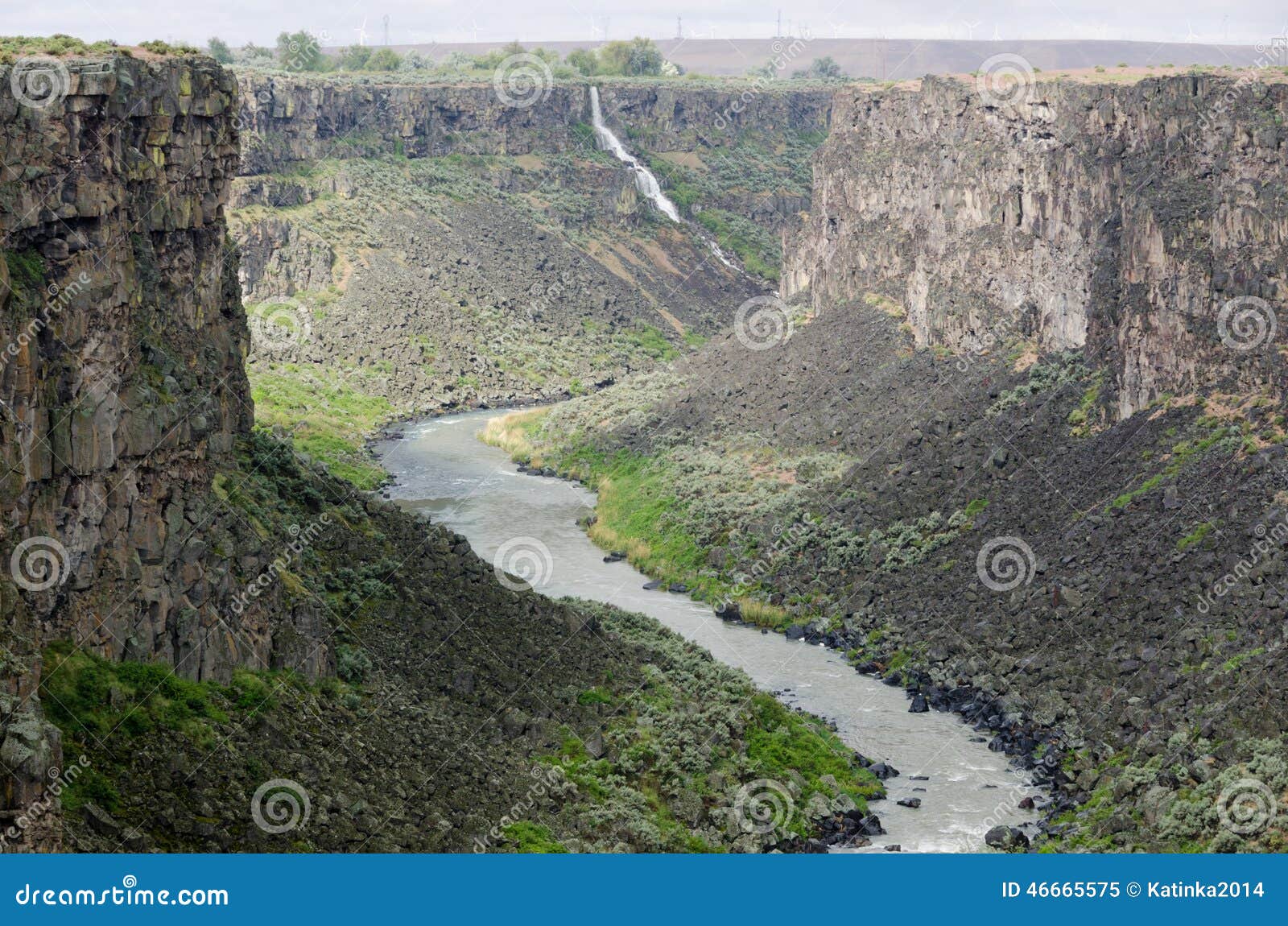 Snake River Canyon stock image. Image of geological, cliffs - 46665575