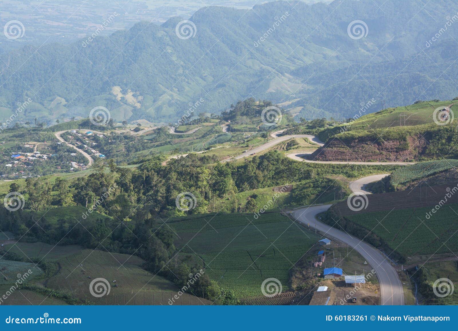 Snake road stock image. Image of mountain, street, thoroughfare - 60183261
