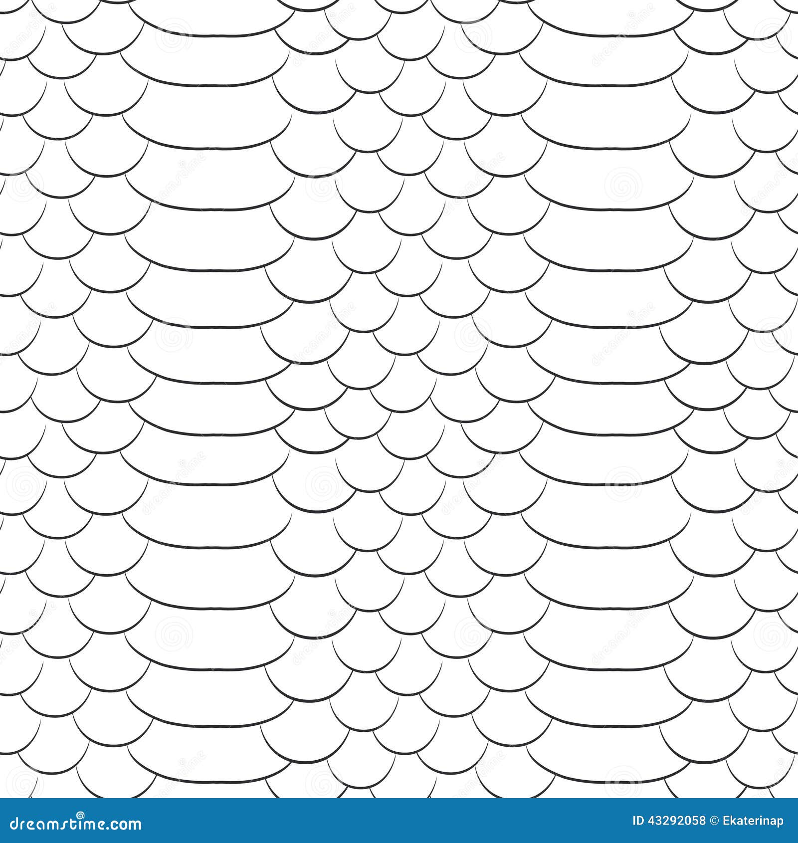 Set Of Snake Skin Scales Texture. Simple Ornament, Can Be Used For Gift ...