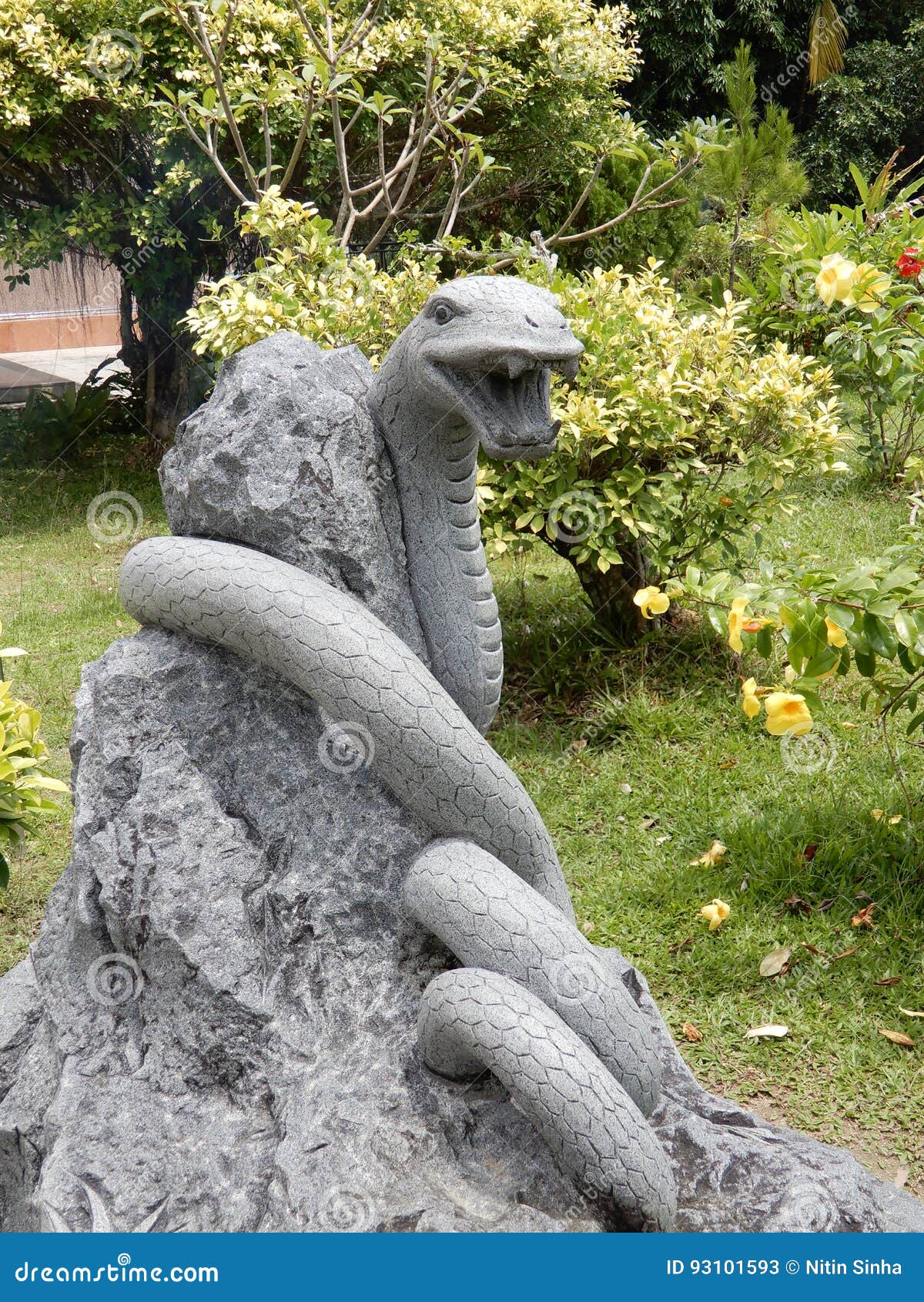 Snake statue stock image. Image of concept, asian, temple - 93101593