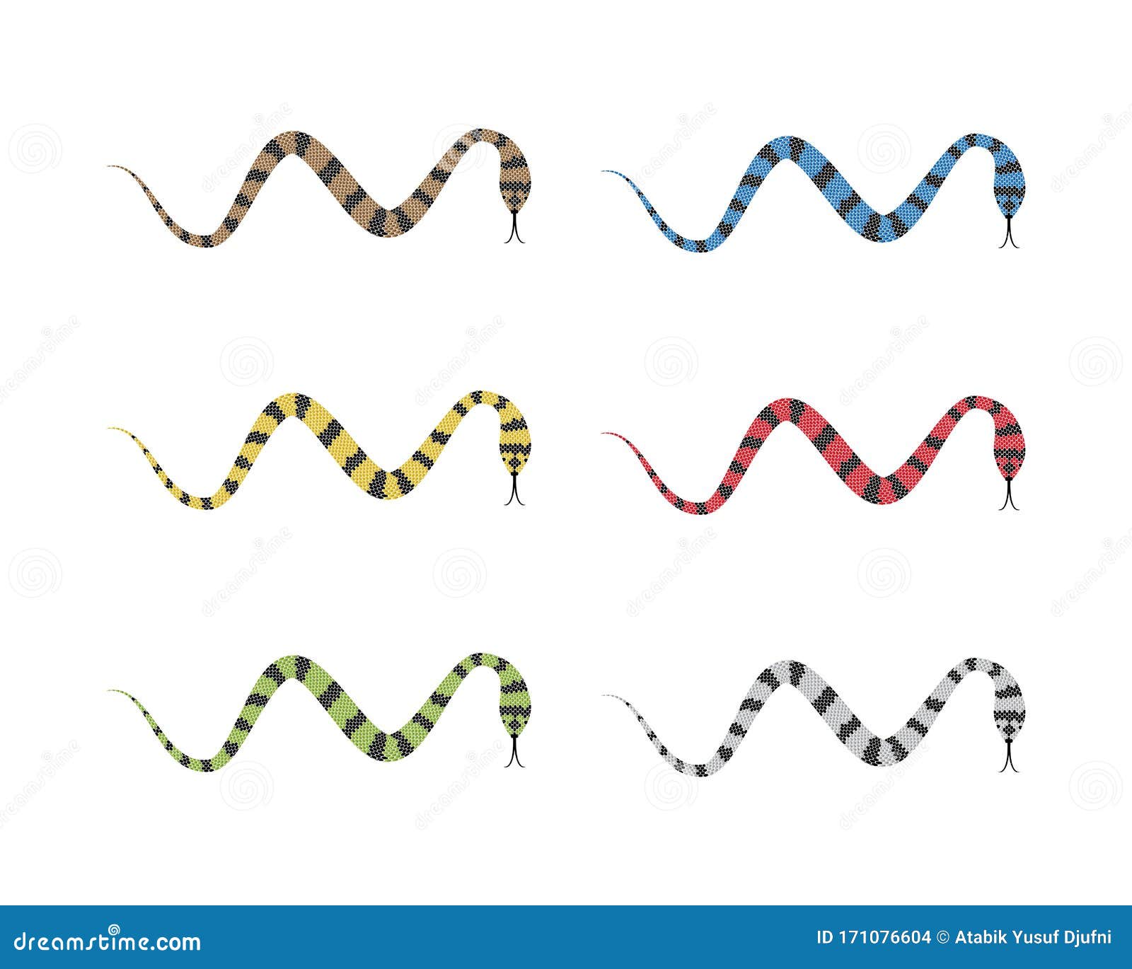 Snake symbol illustration stock vector. Illustration of wildlife ...