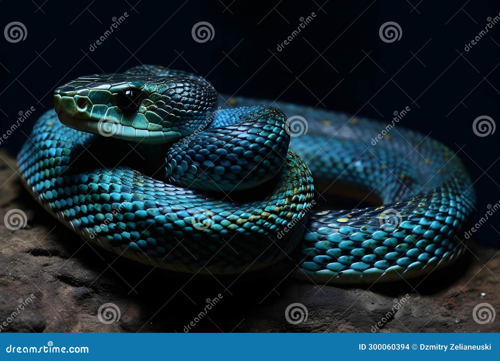 Snake in the Wind. Generative AI Stock Illustration - Illustration of ...