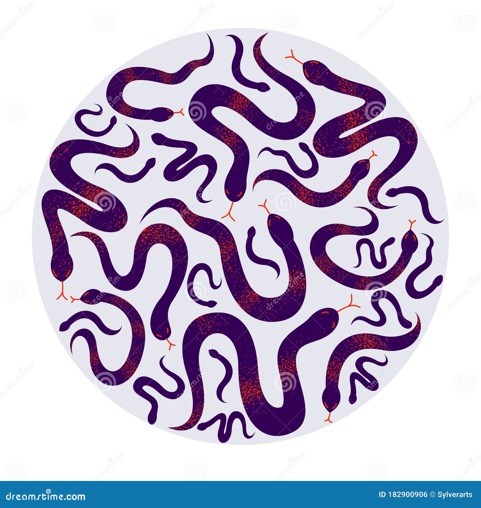 An Illustration De Serpent | CartoonDealer.com #218024530