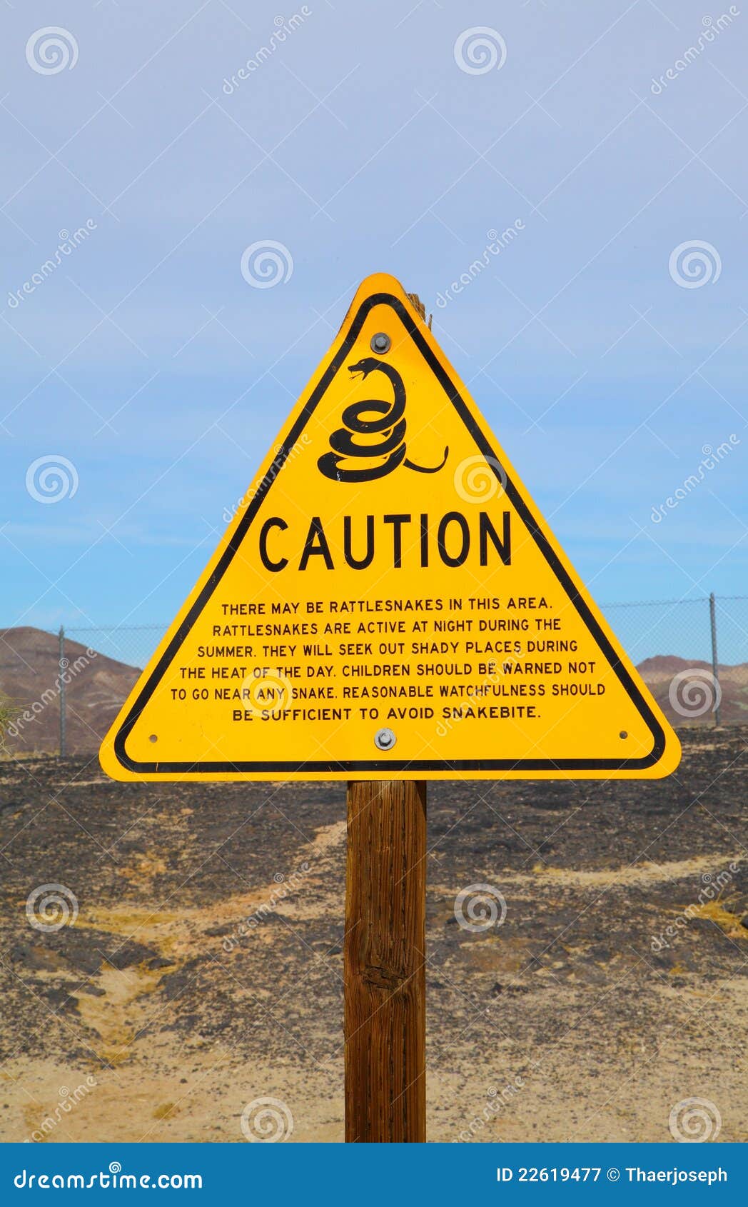 Snake Warning Signs Rattlesnake Warning Signs