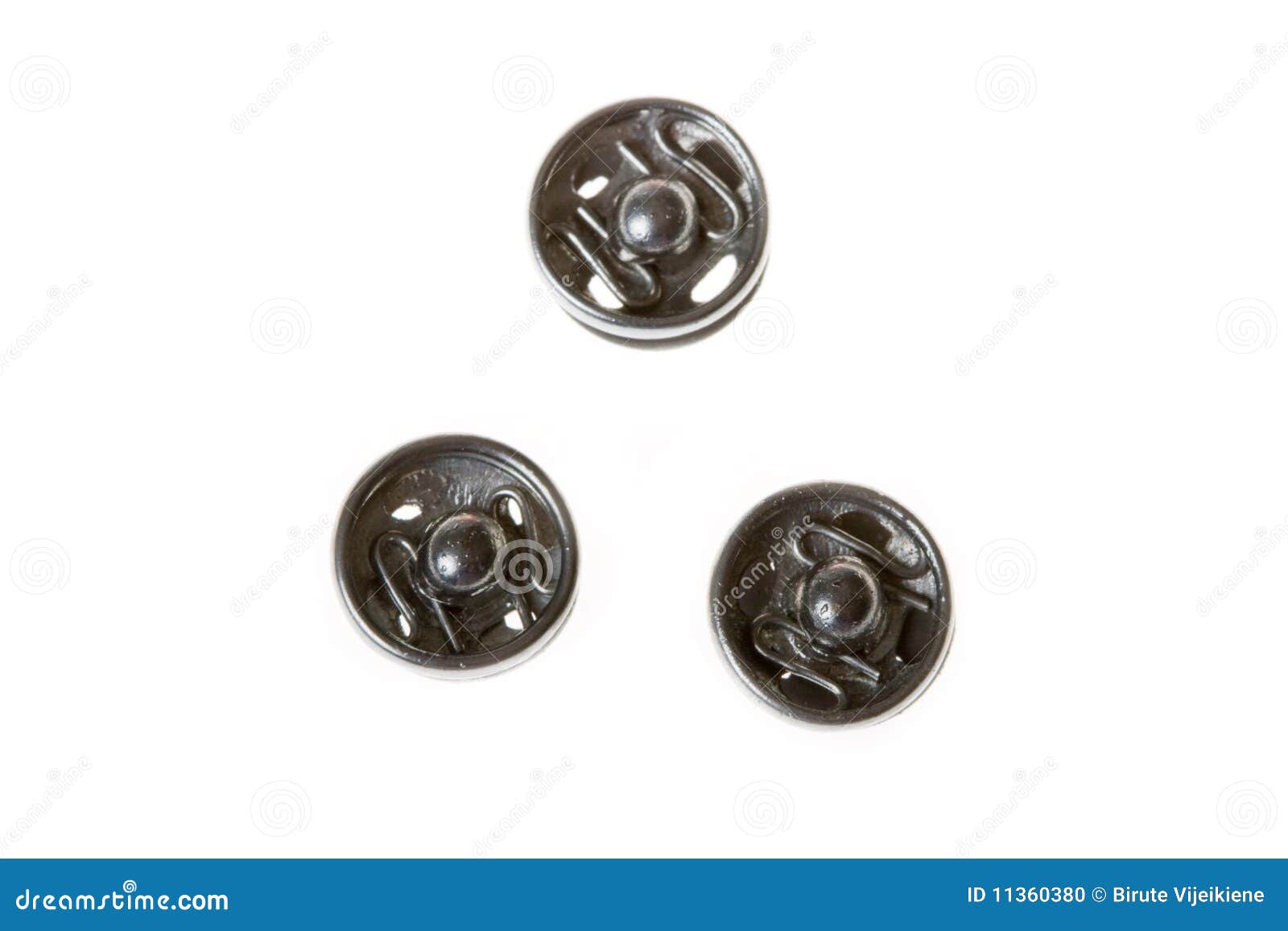Snap fastener stock photo. Image of popper, stud, white - 11360380