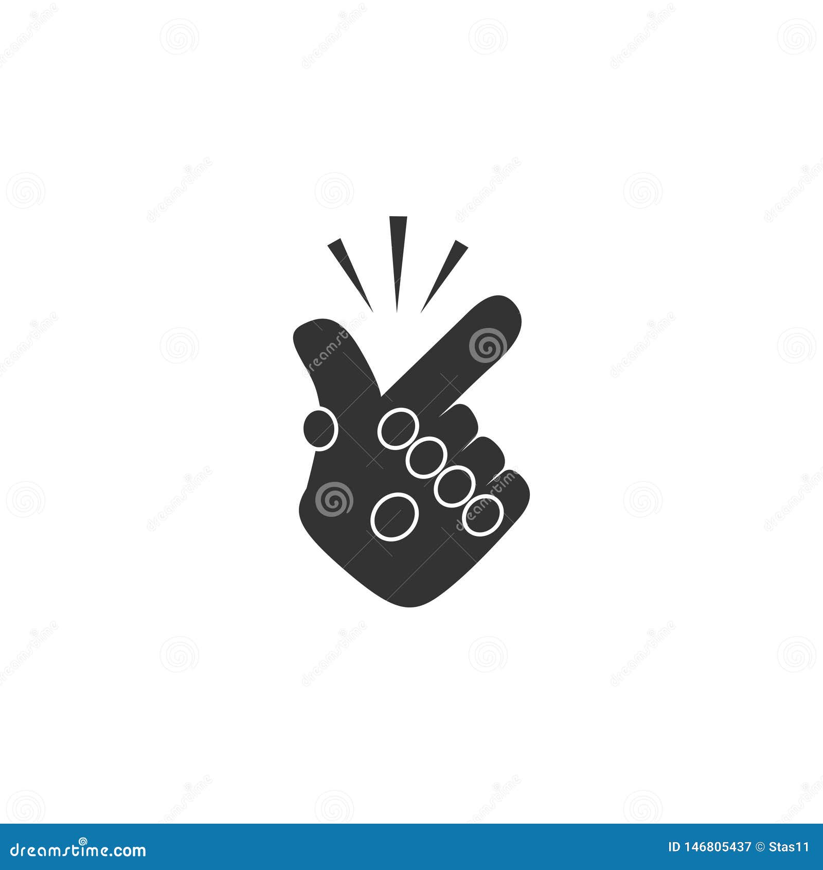 Snap Finger Icon in Simple Design. Vector Illustration Stock Vector ... Snap Finger Icon in Simple Design. Vector Illustration Stock Vector ...
